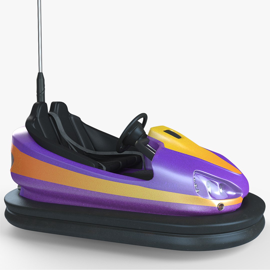 Bumped Car 3d Model