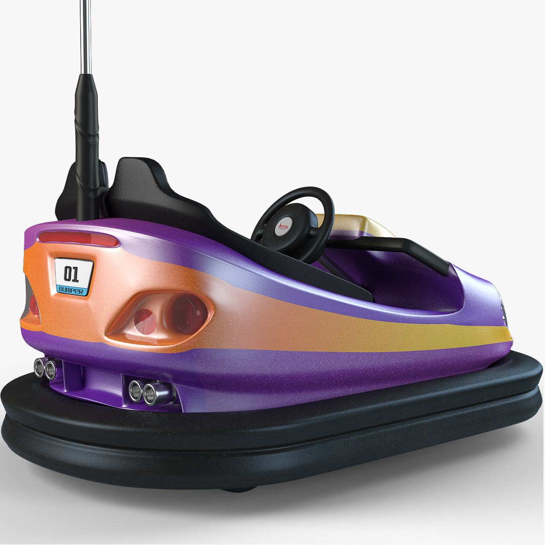 Bumped Car 3d Model