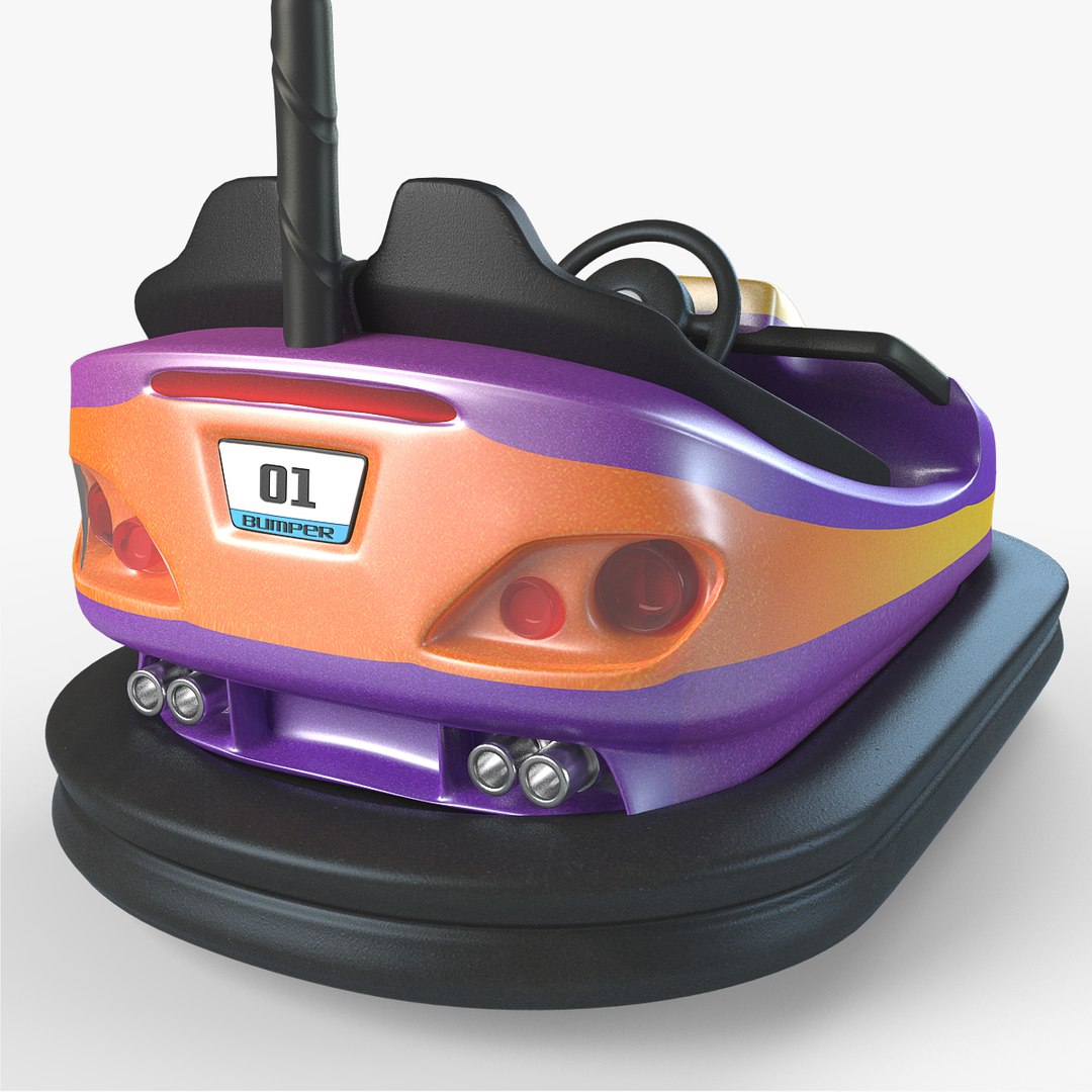 Bumped Car 3d Model