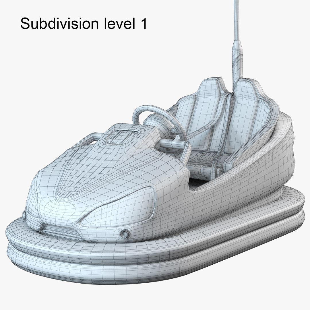 Bumped Car 3d Model