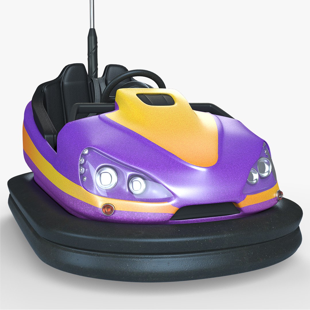 Bumped Car 3d Model