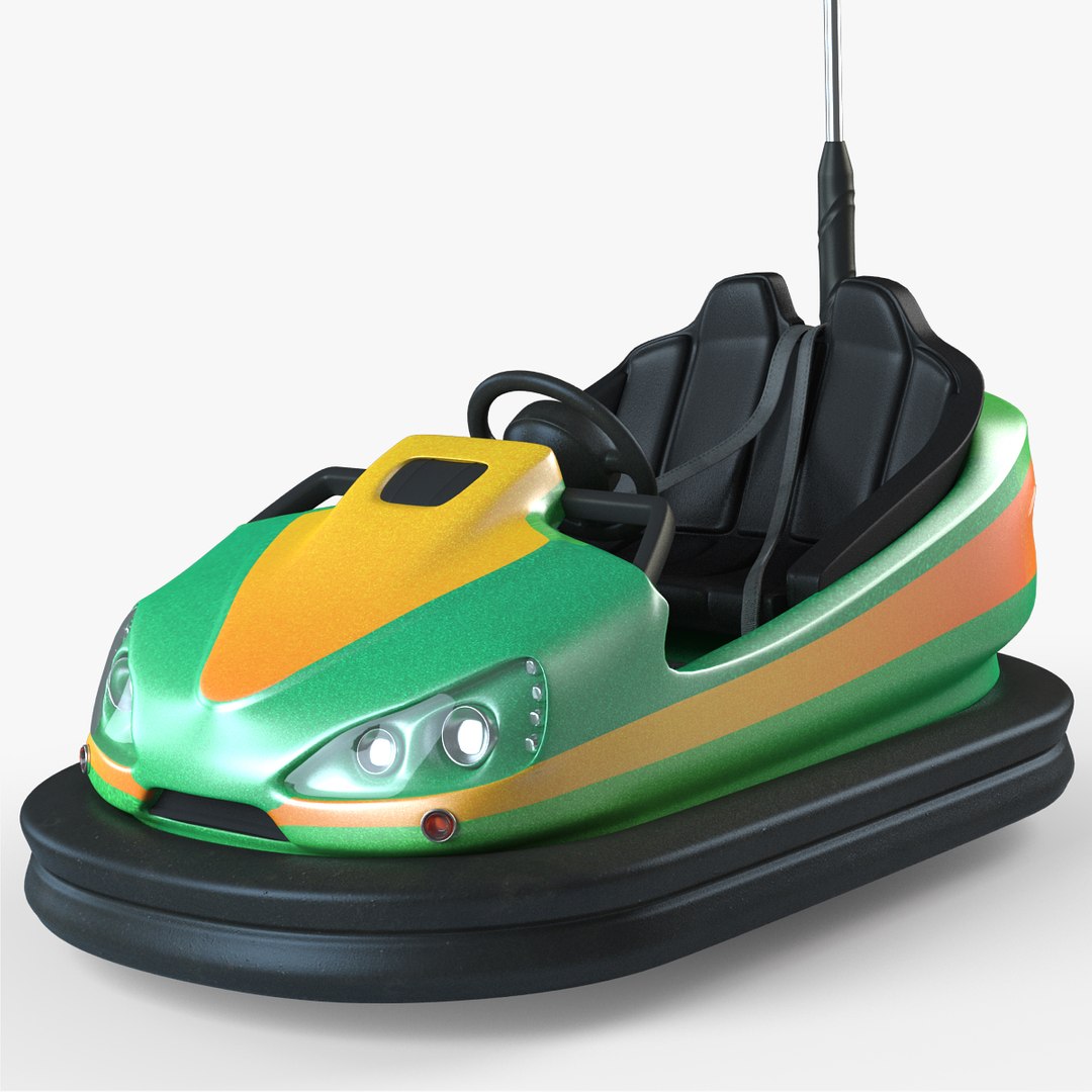 Bumped Car 3d Model
