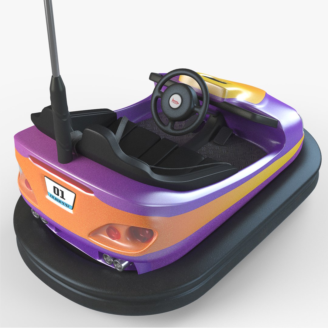 Bumped Car 3d Model