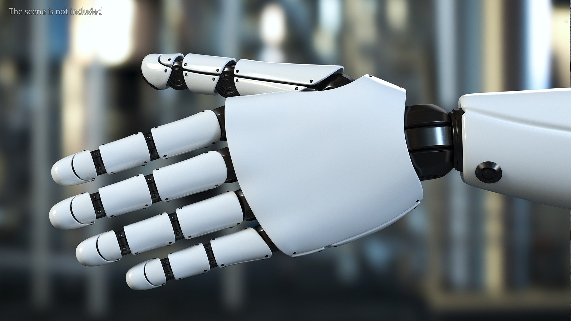 Sci Fi Robot Arm Rigged For Maya 3D Model - TurboSquid 2222375