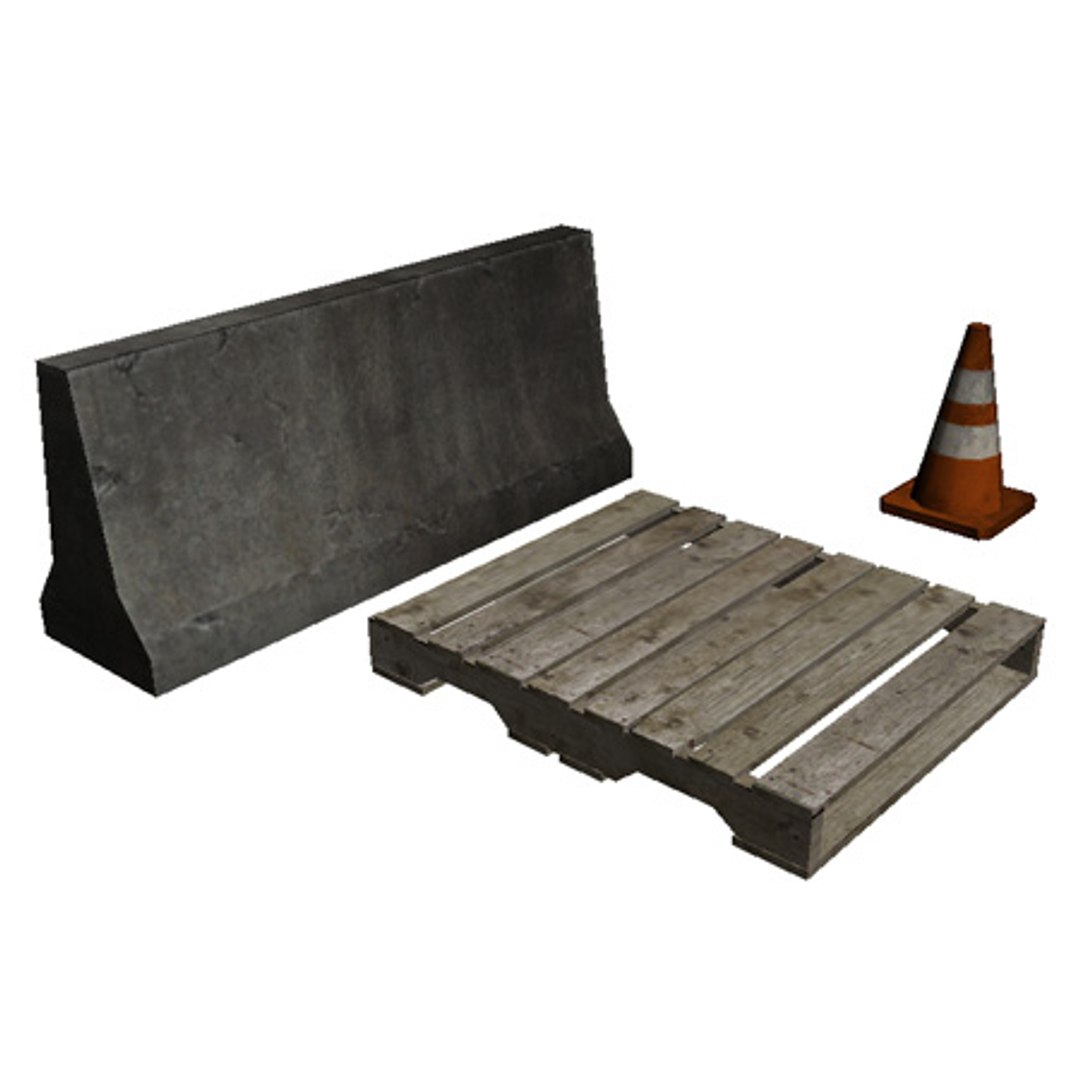 street pack 3d model