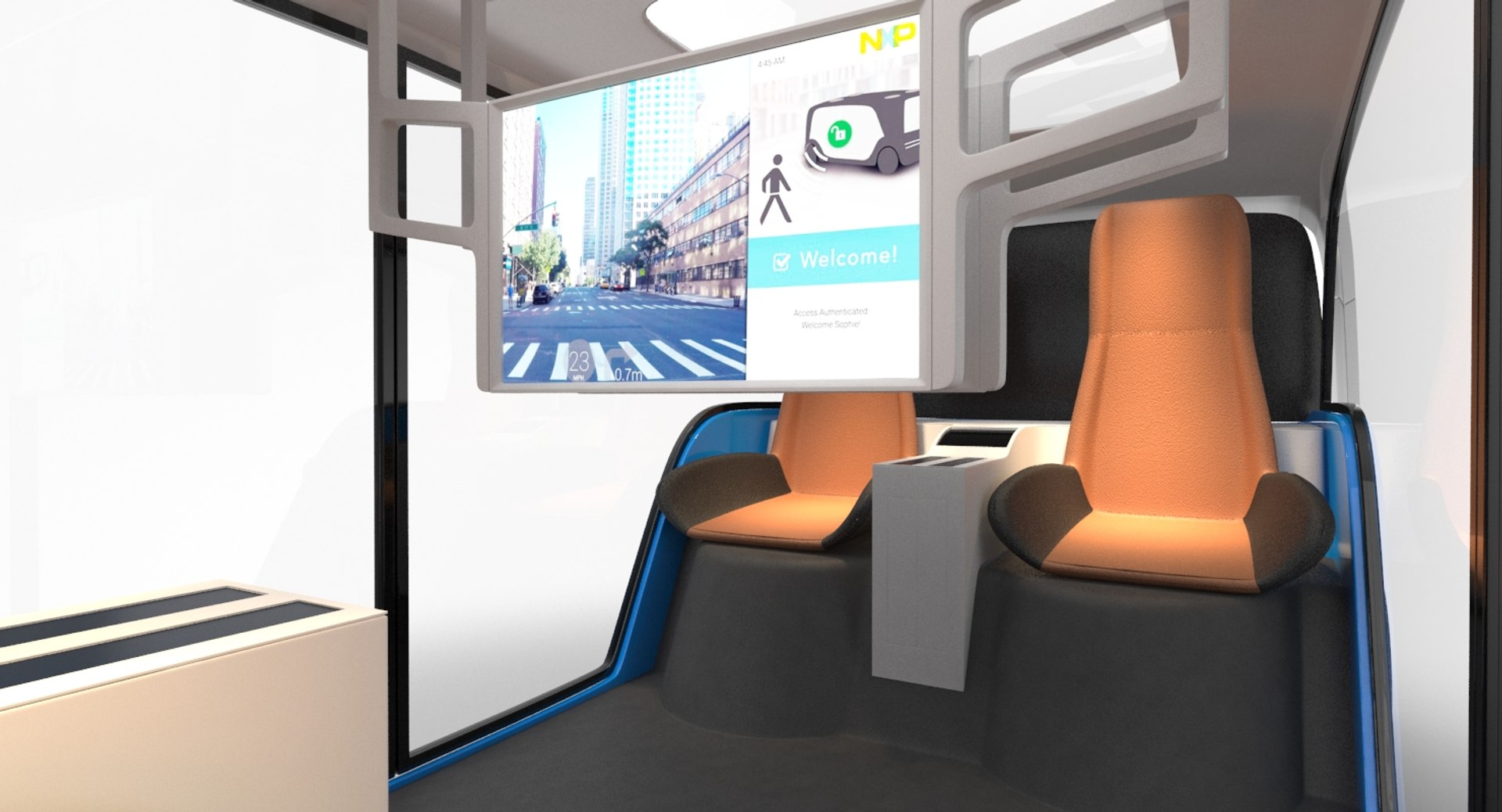 Electric Pods Bus Model - TurboSquid 1354614