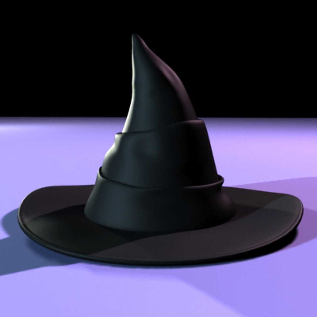 3d Model Witch Hat