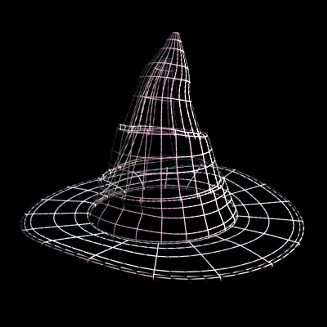 3d Model Witch Hat