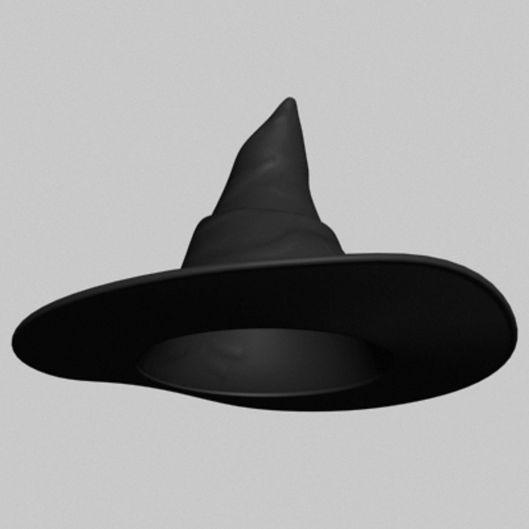 3d Model Witch Hat