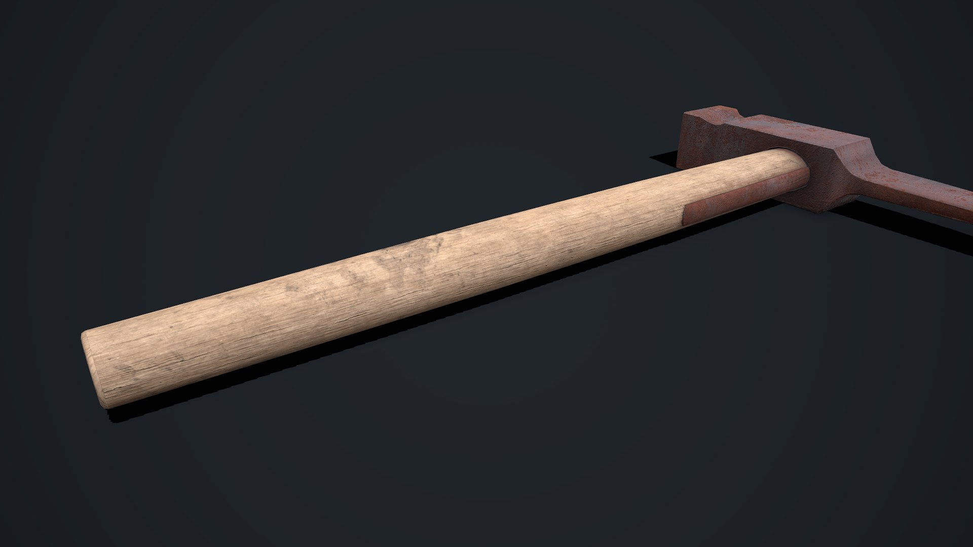 Free Rusty Hammer Low-poly PBR 3D - TurboSquid 2031336