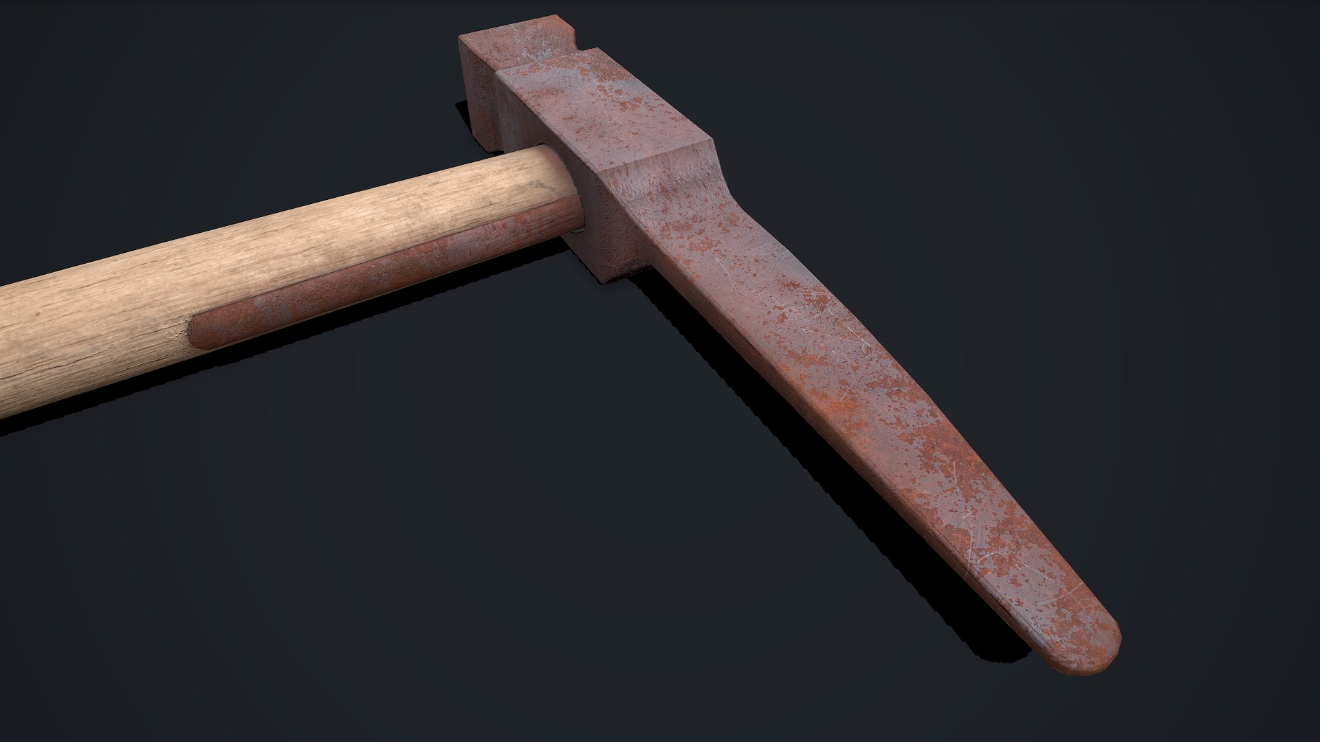 Free Rusty Hammer Low-poly PBR 3D - TurboSquid 2031336