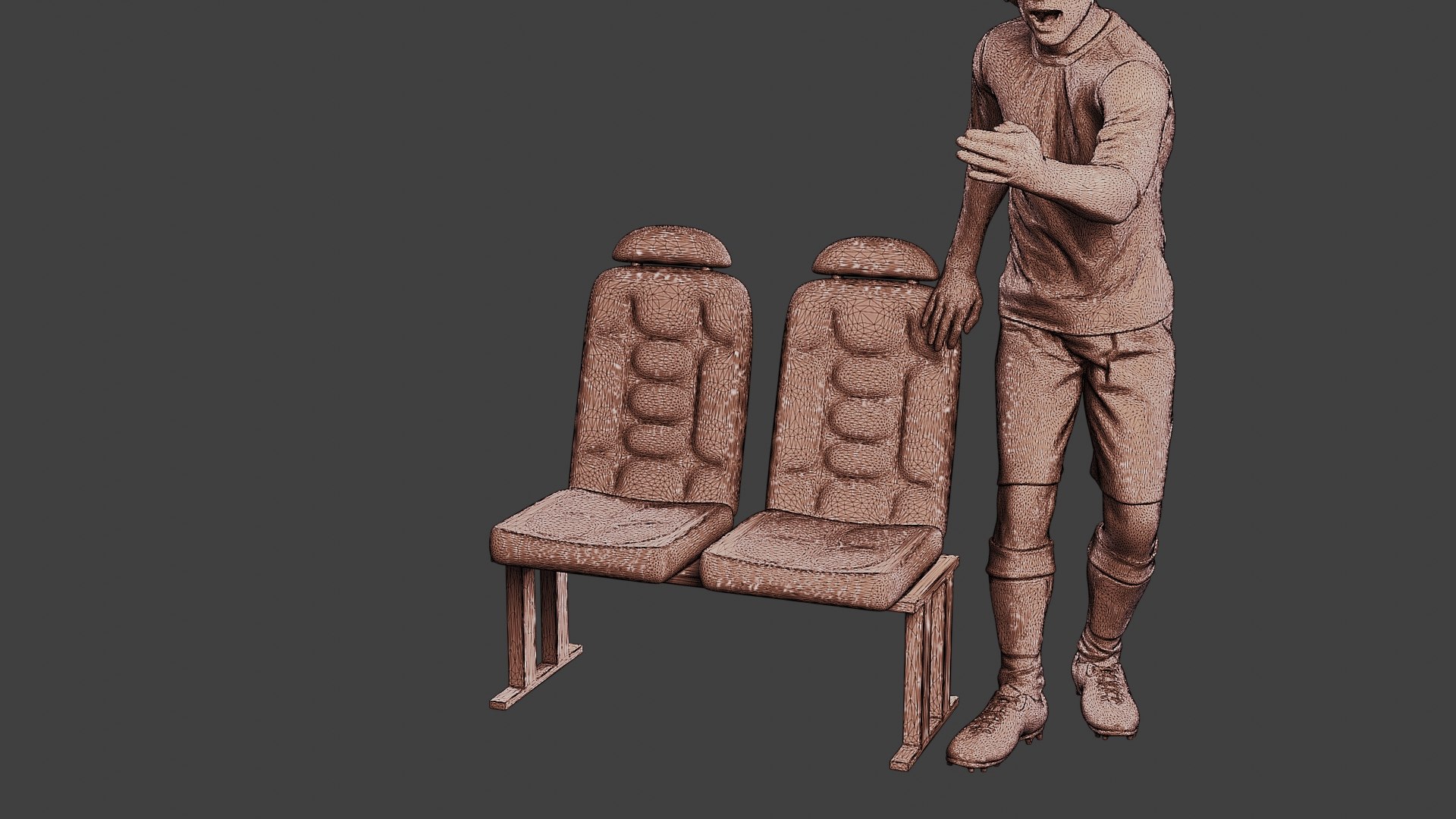 3D Soccer Player SP 015 Model - TurboSquid 2002481