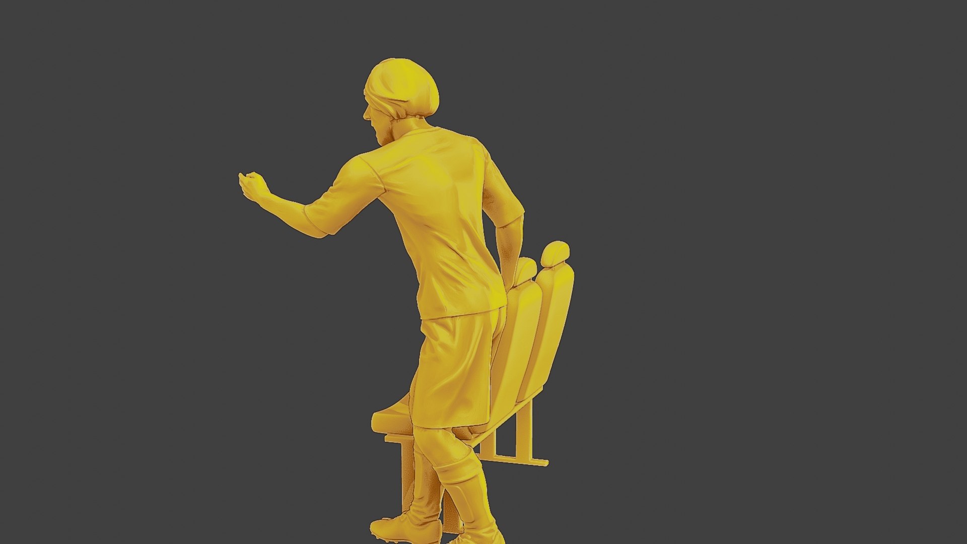 3D Soccer Player SP 015 Model - TurboSquid 2002481