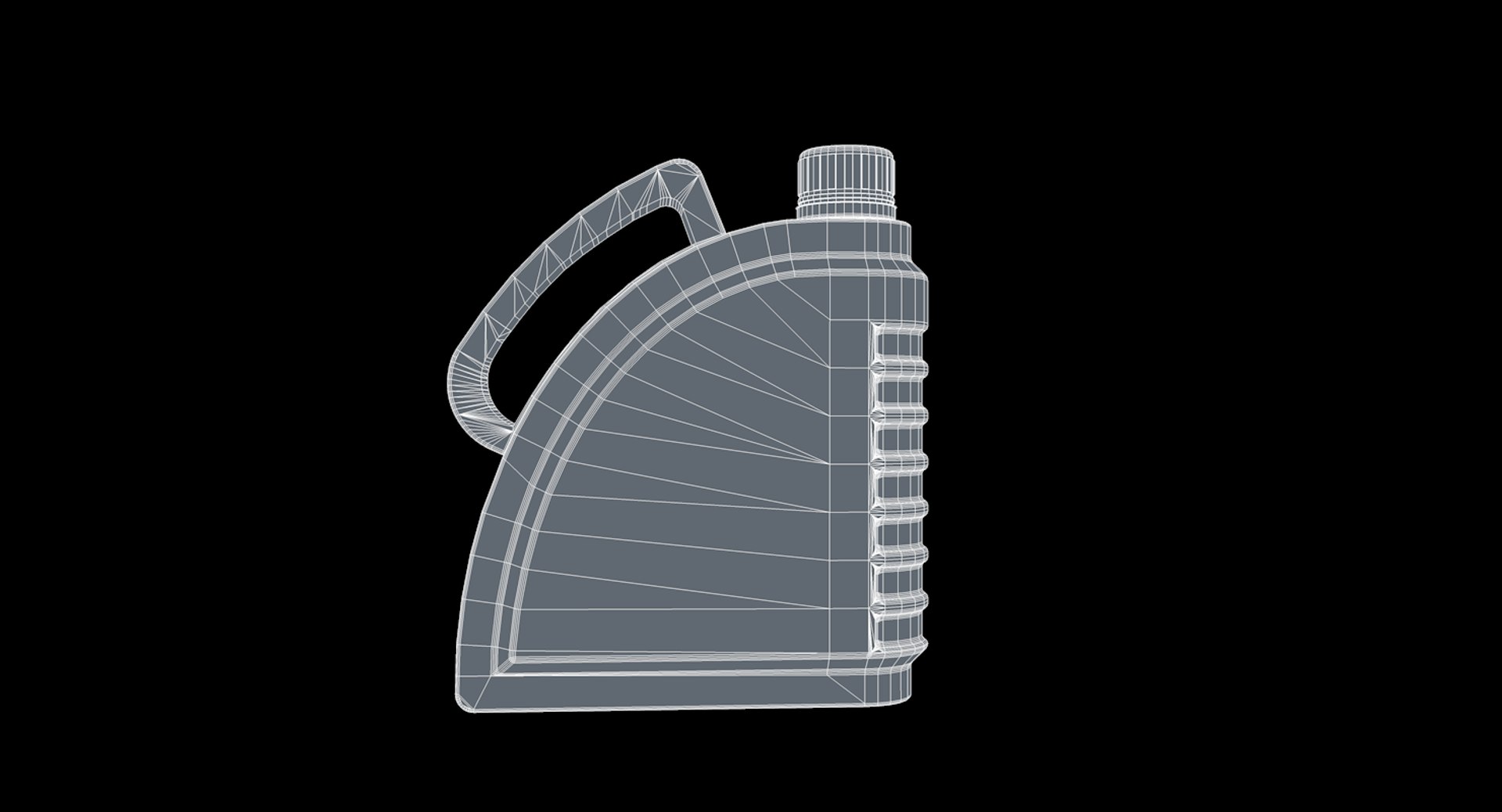 3D Engine Oil Bottle Model - TurboSquid 1634147