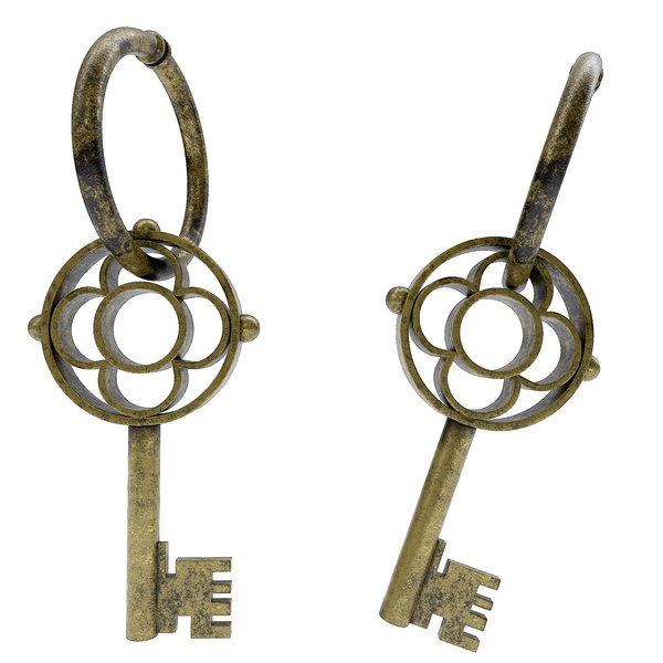 Treasure chest key 3D 모델 - TurboSquid 1976547