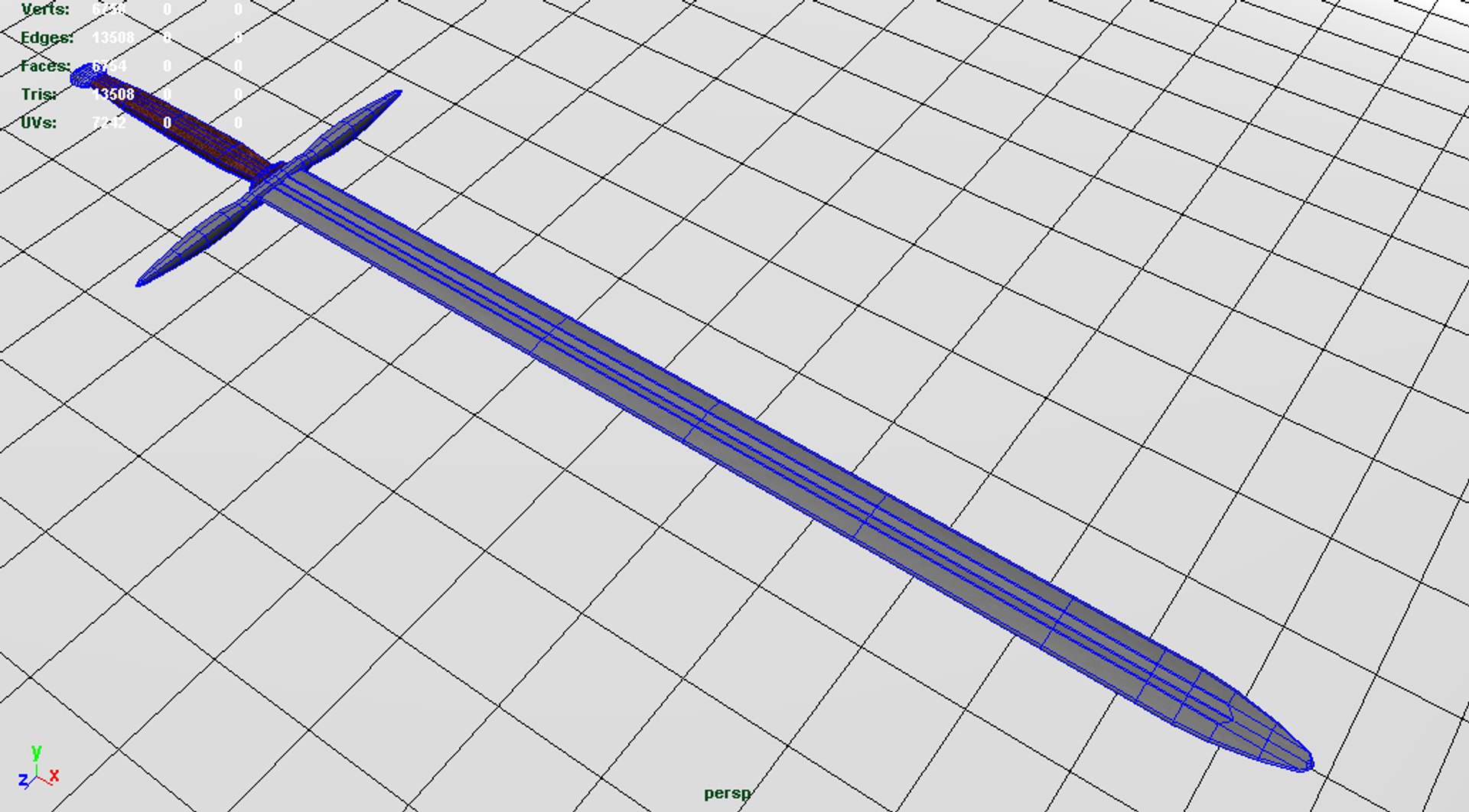 3d Medieval Sword Model