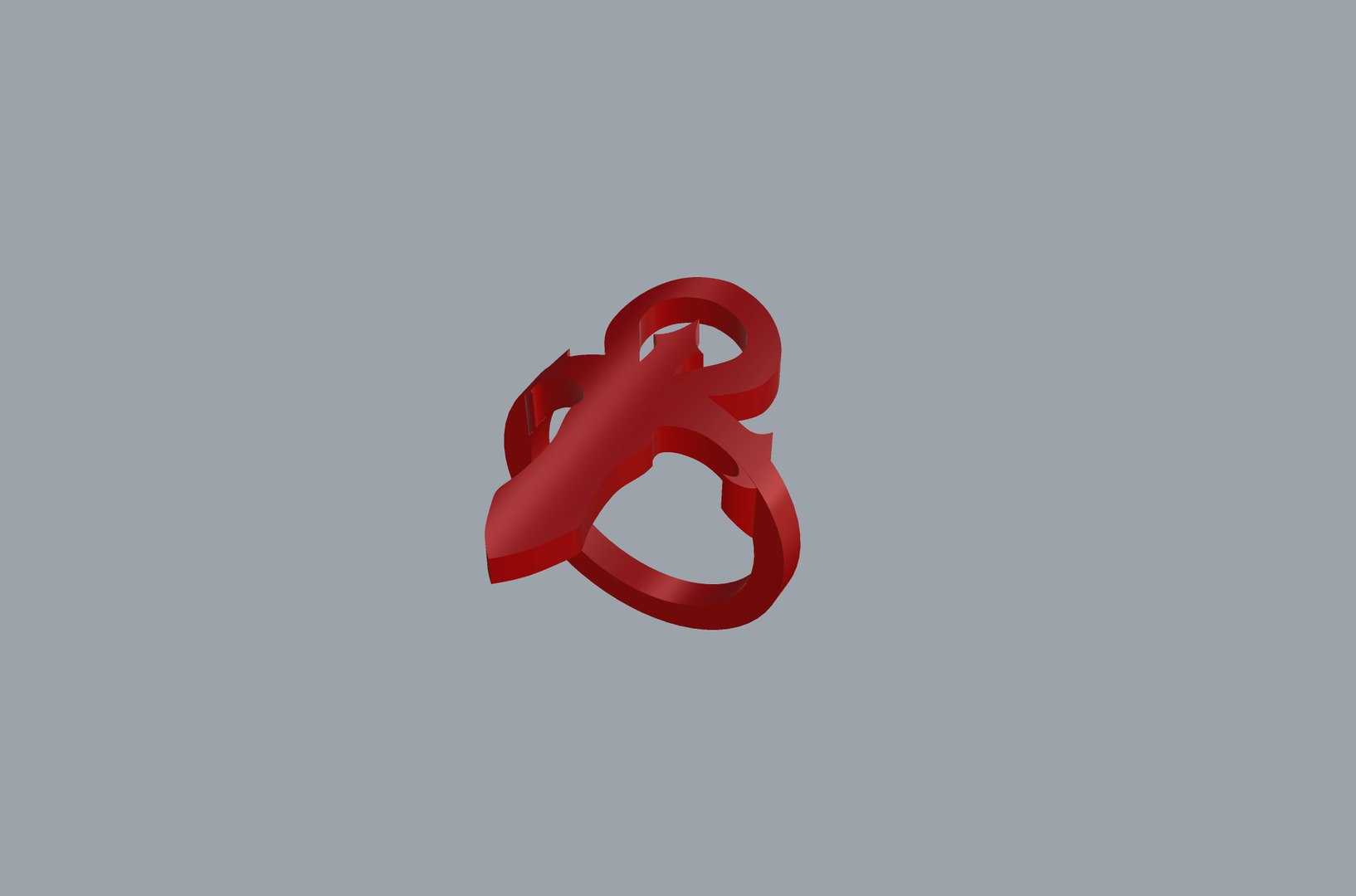 Vampire Cross Ring Size 5 Ankh Cross Symbol 3D Model - TurboSquid 2203443