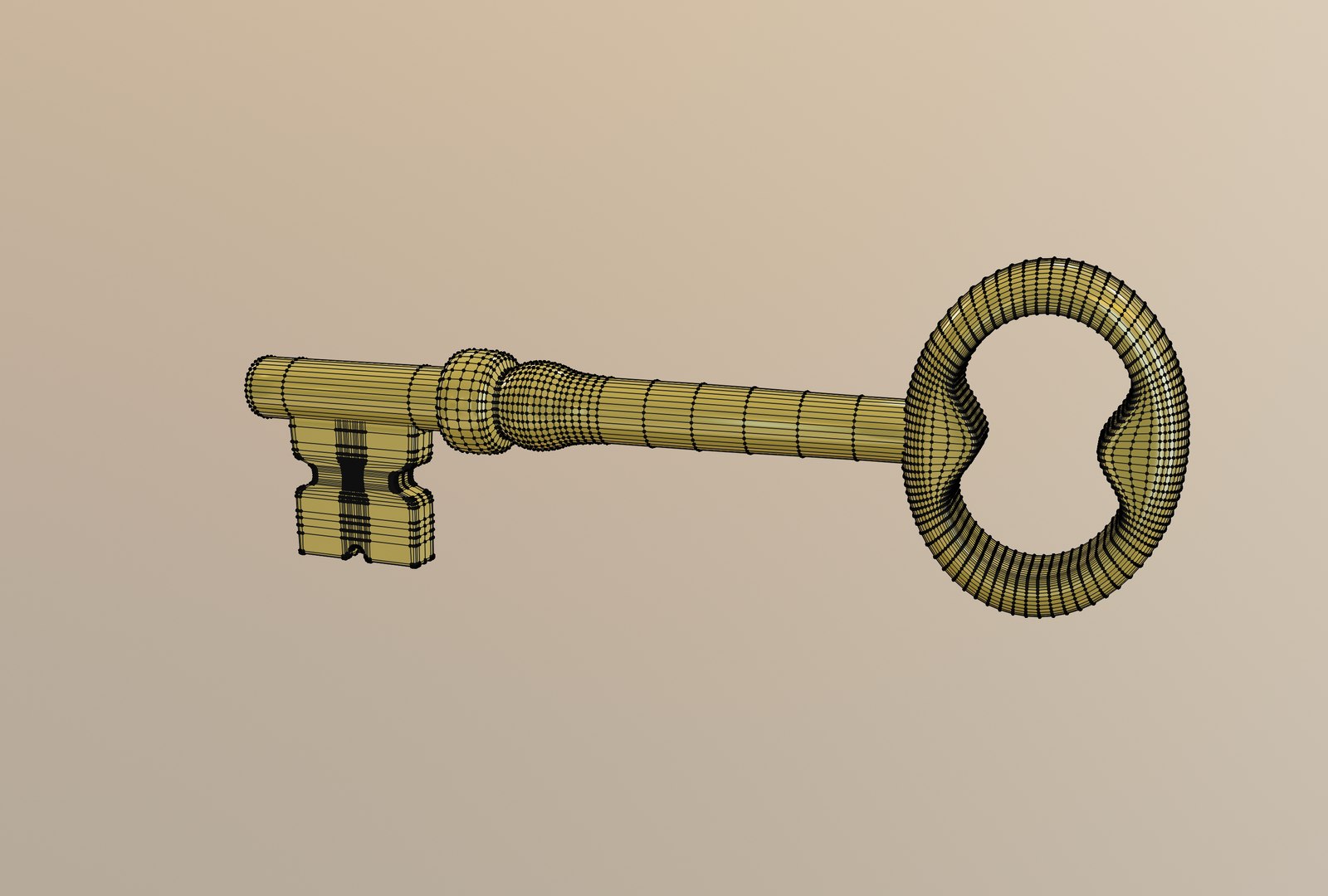 3D Key - TurboSquid 1481702