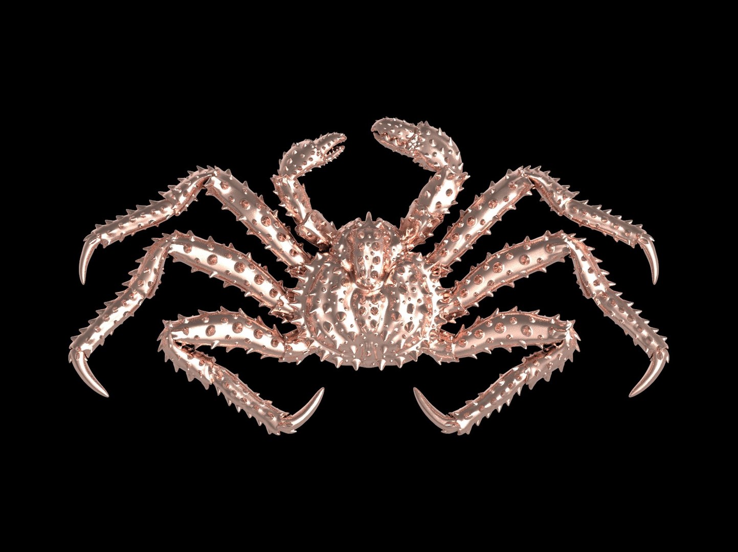 Crab king relief 3d print model 3D print model 3D model - TurboSquid ...