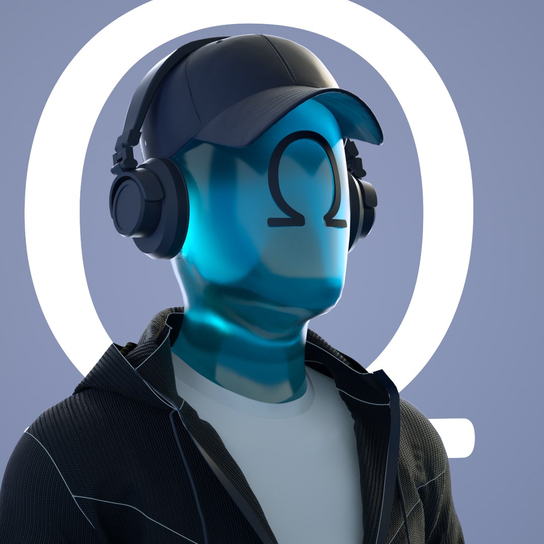 3D Crystal Male NFT Avatar Alien Universe Element Science Fiction 3D ...