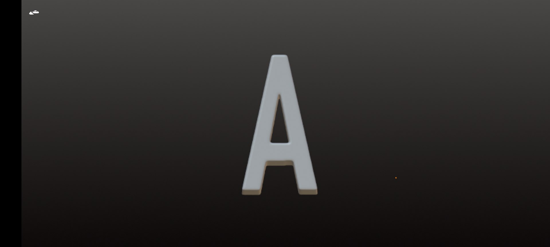 Letter A 3D Model - TurboSquid 2274086