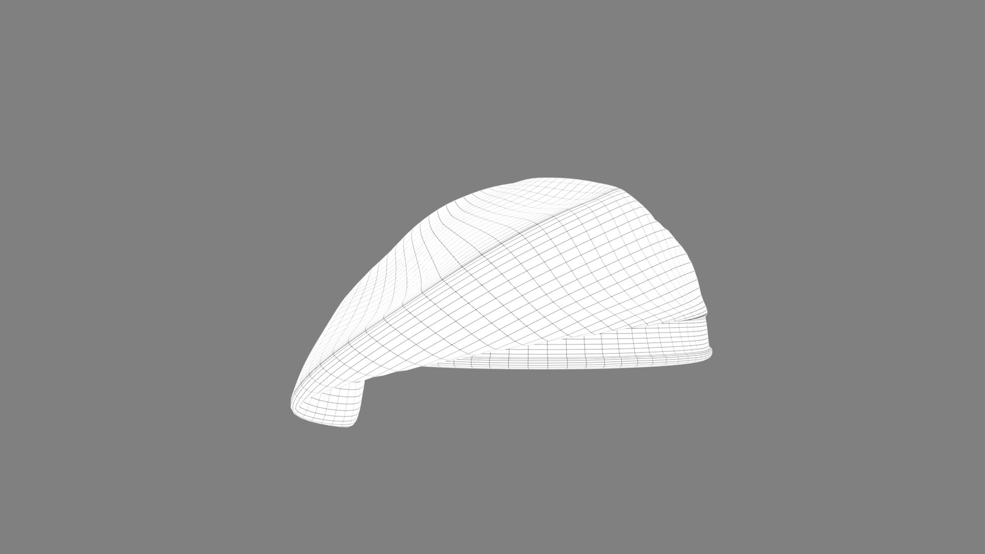 Beret 3D Model - TurboSquid 1894423
