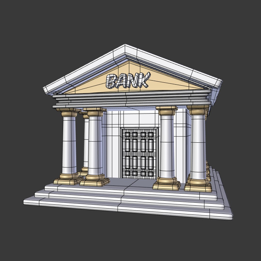 3d Model Bank