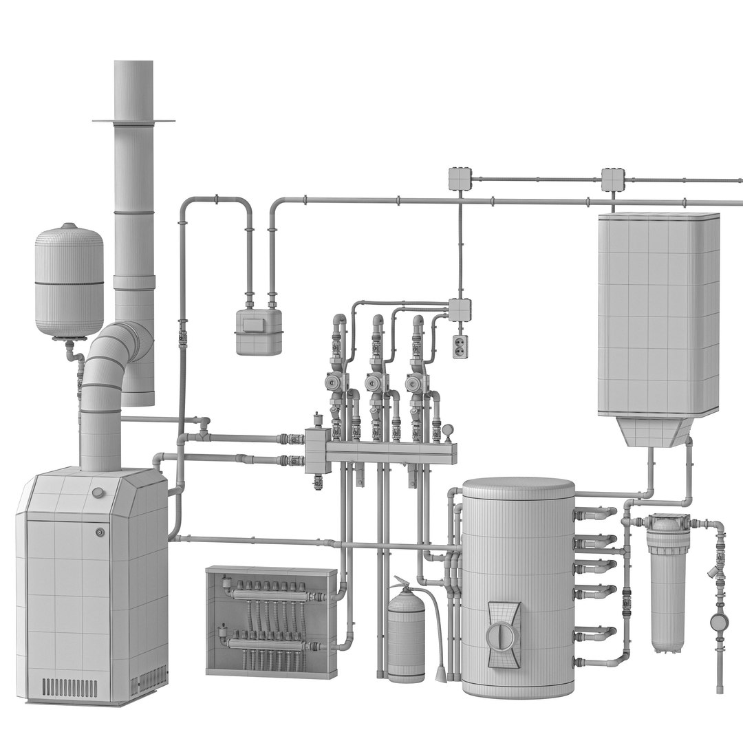 3D Boiler Room3 - TurboSquid 2254544