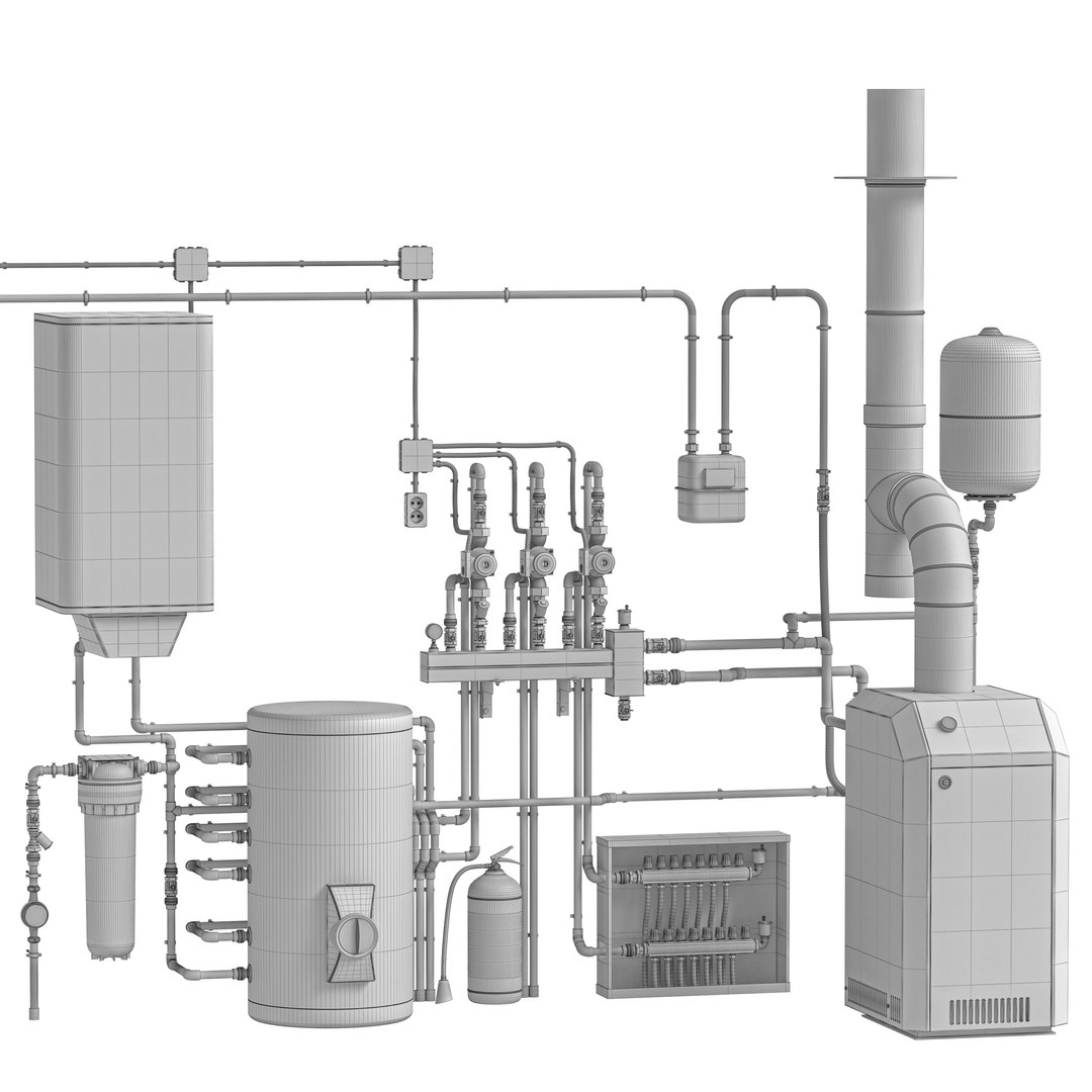 3D Boiler Room3 - TurboSquid 2254544