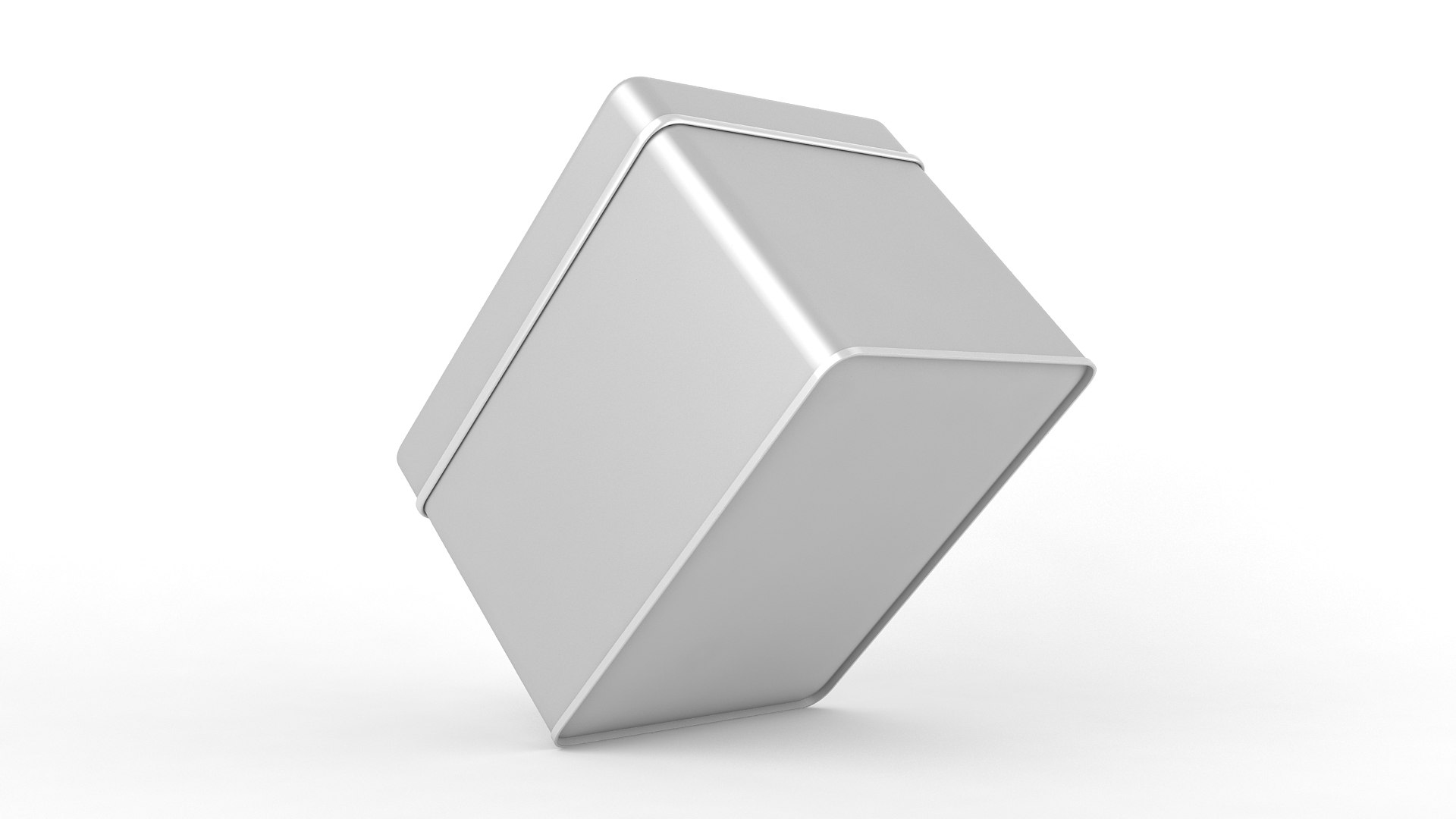 Rectangular Tin Can 3D Model - TurboSquid 1824407