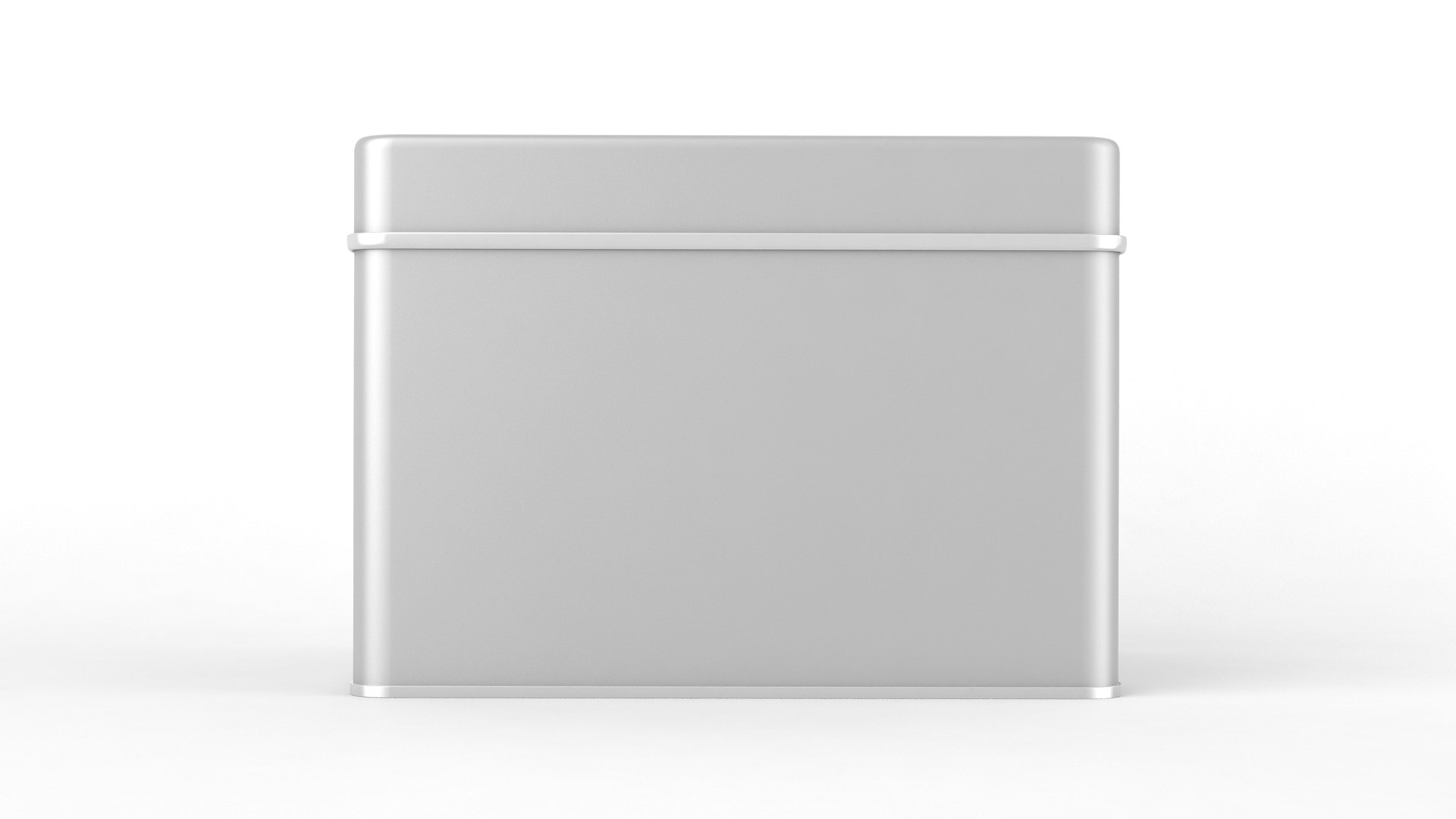 Rectangular Tin Can 3D Model - TurboSquid 1824407