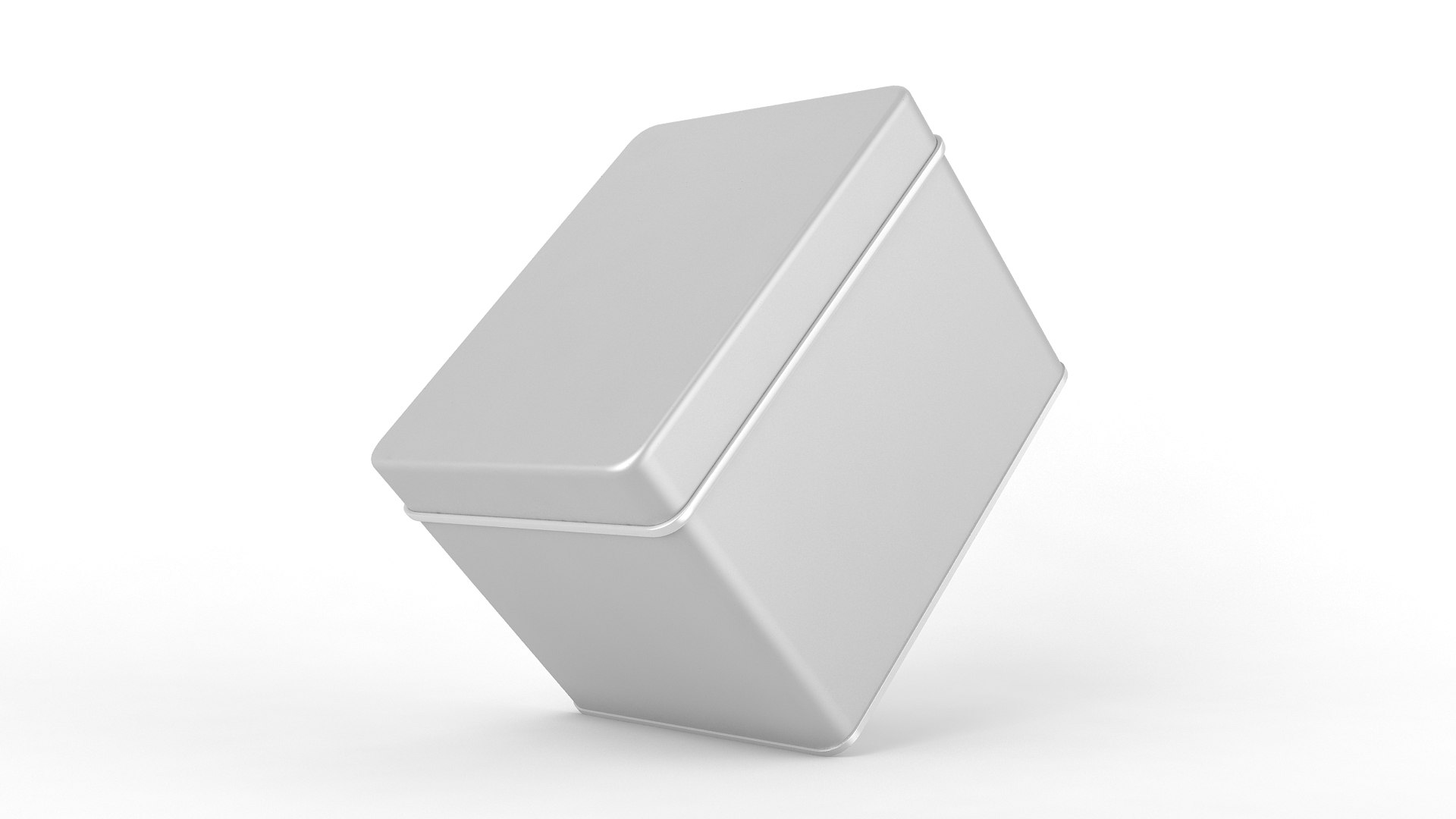 Rectangular Tin Can 3D Model - TurboSquid 1824407