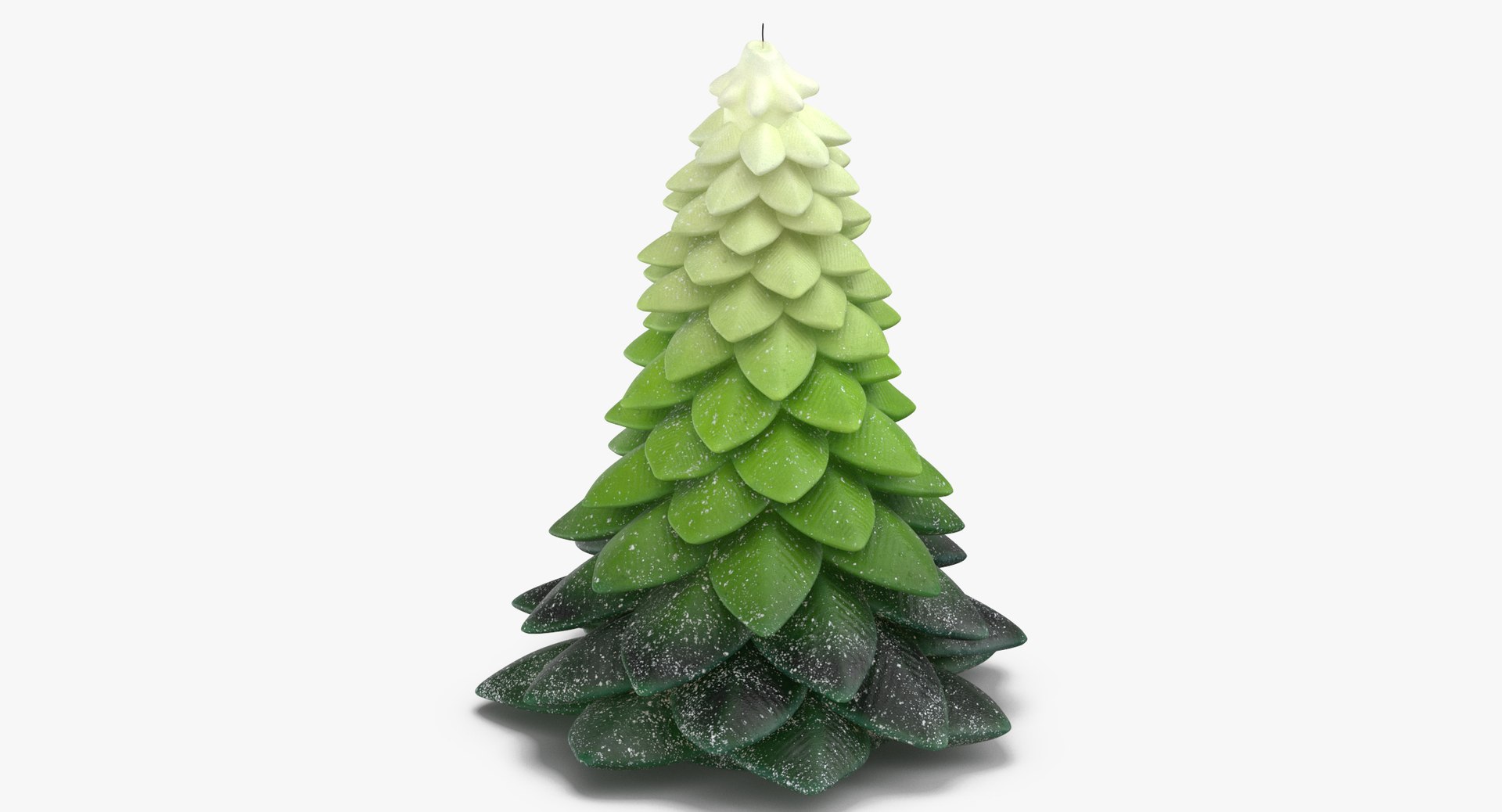 Tree Shaped Candles 02 3D Model - TurboSquid 1350868