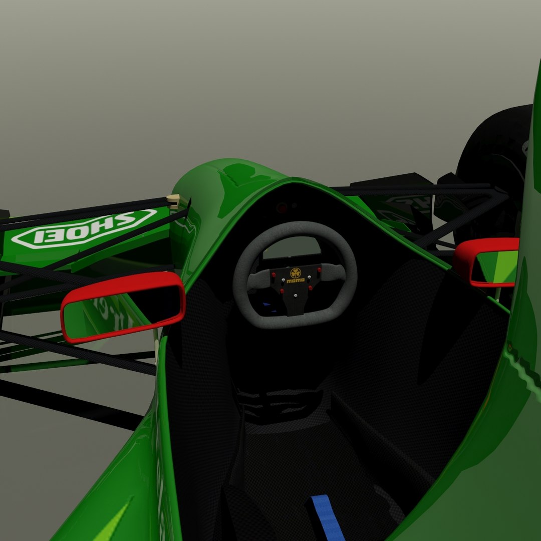 3d Model Jordan 191 Michael Schumacher