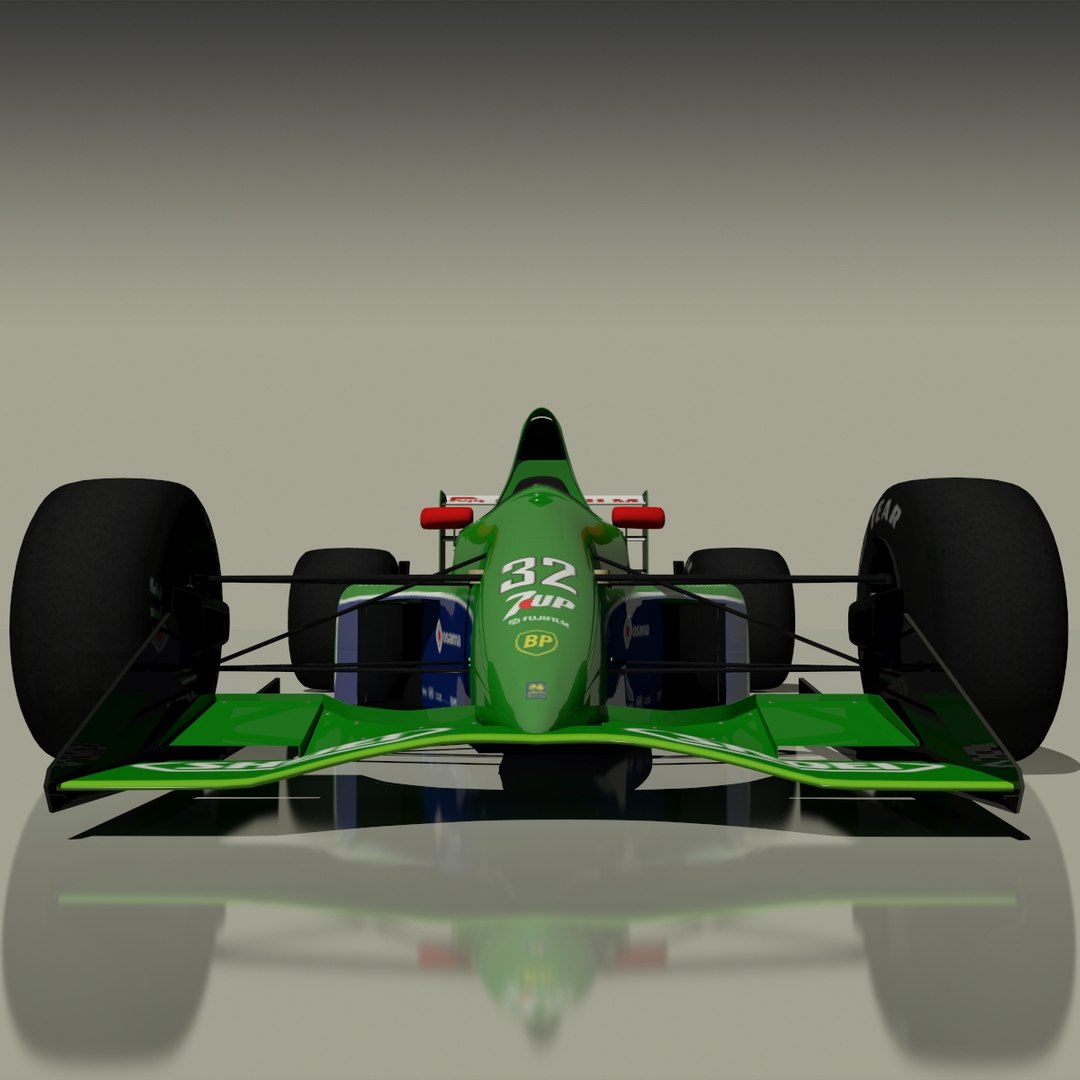 3d Model Jordan 191 Michael Schumacher