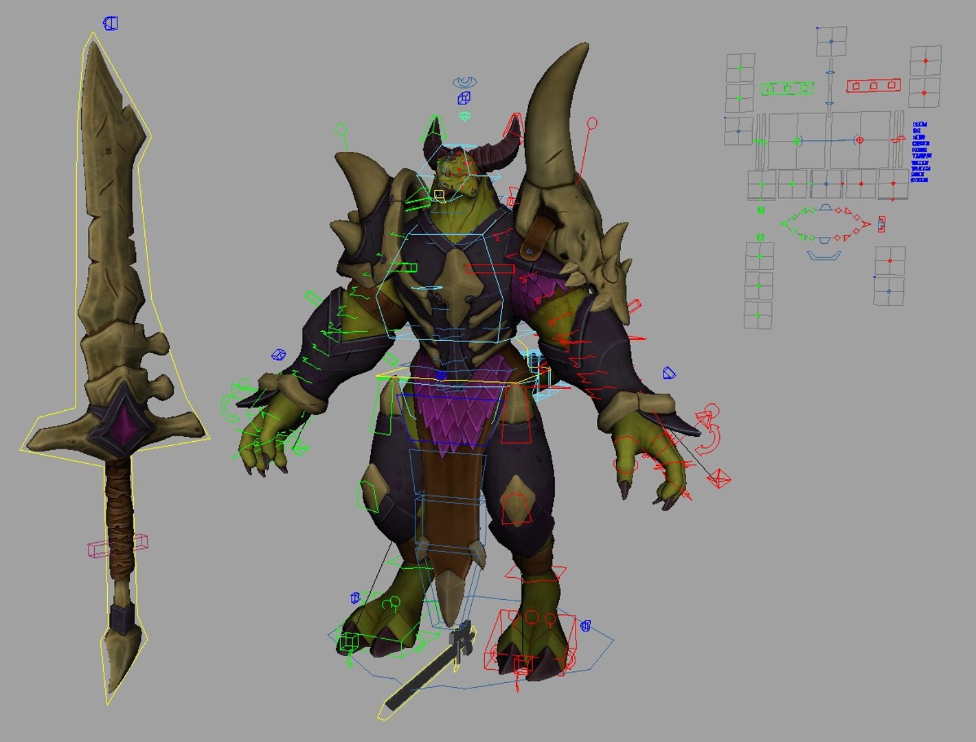 Rig Animation Model - TurboSquid 1472374