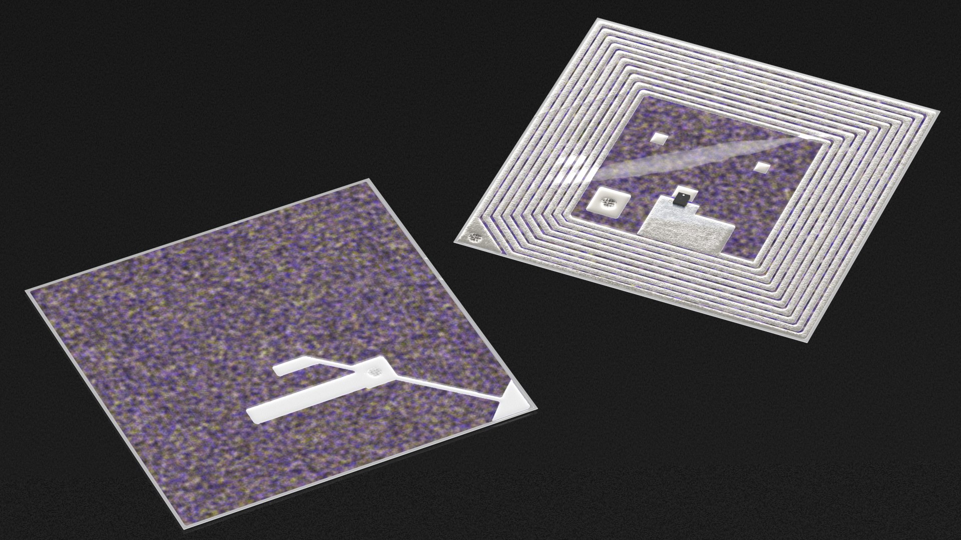 3D RFID Chip - TurboSquid 1830028