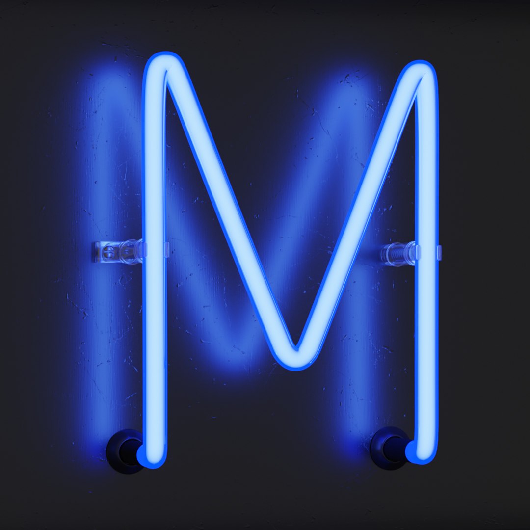 Neon M 3D-Modell - TurboSquid 1914147