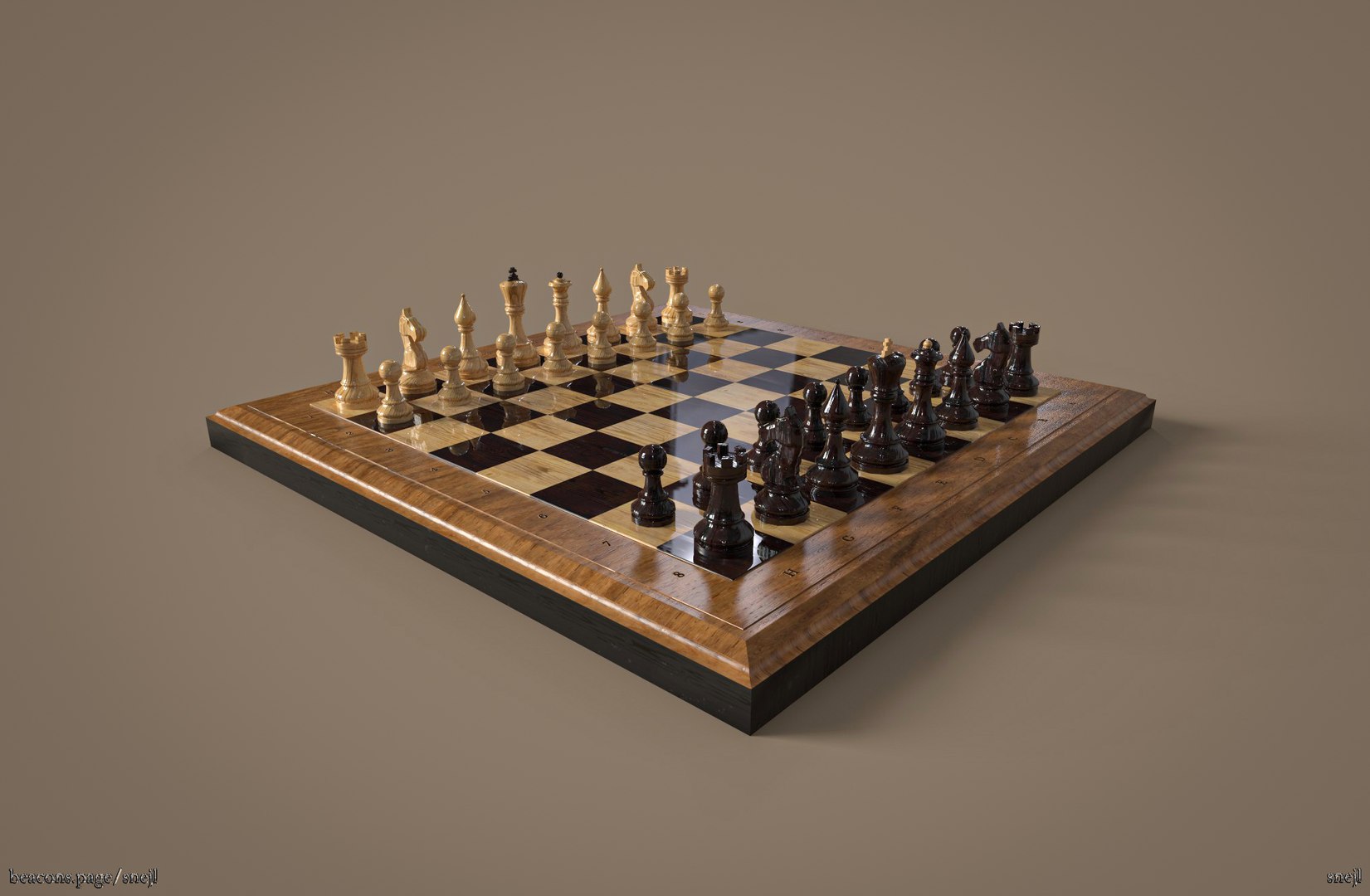 modelo 3d Chess game ready - TurboSquid 2051662