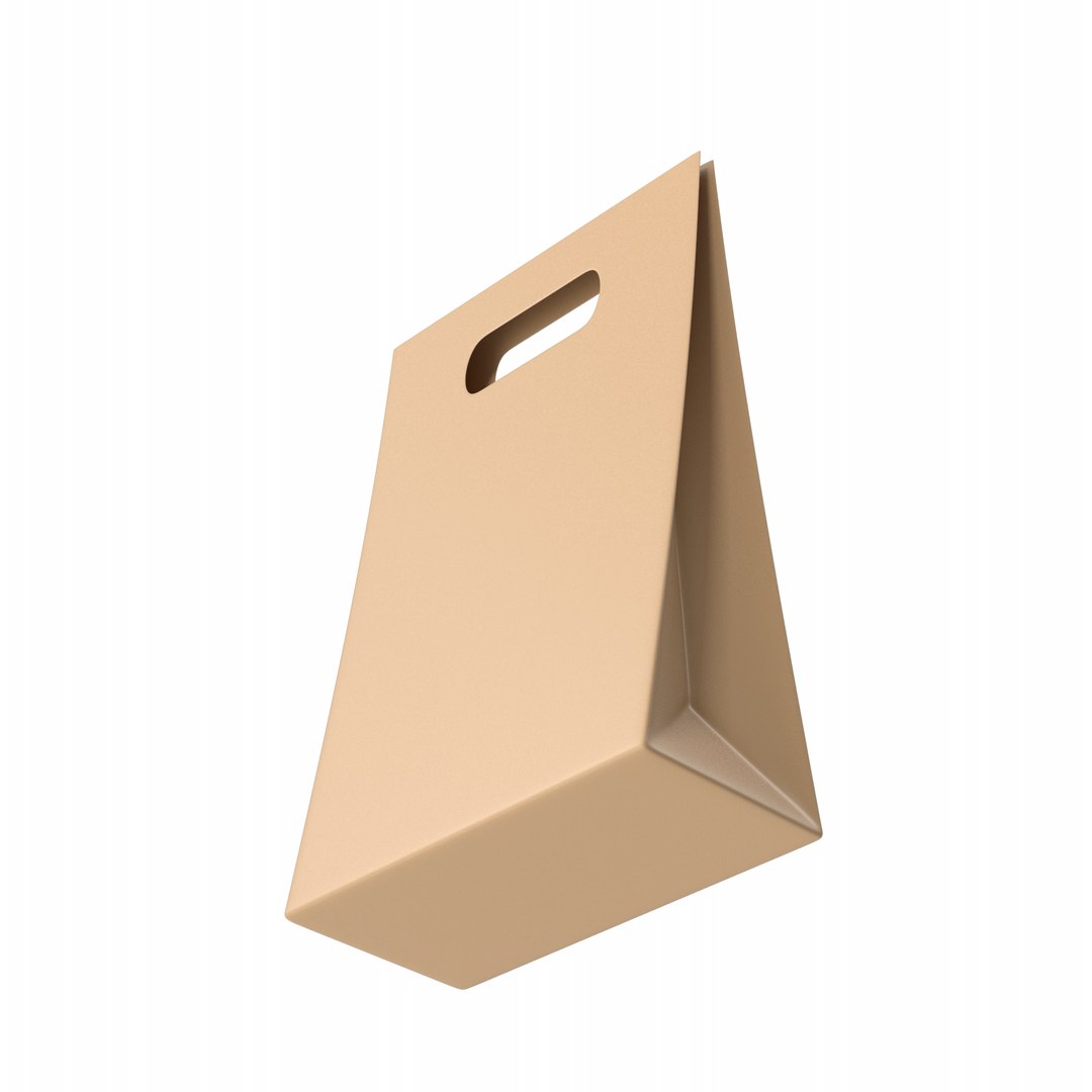 3D Paper Bag 11 Model - TurboSquid 2035561