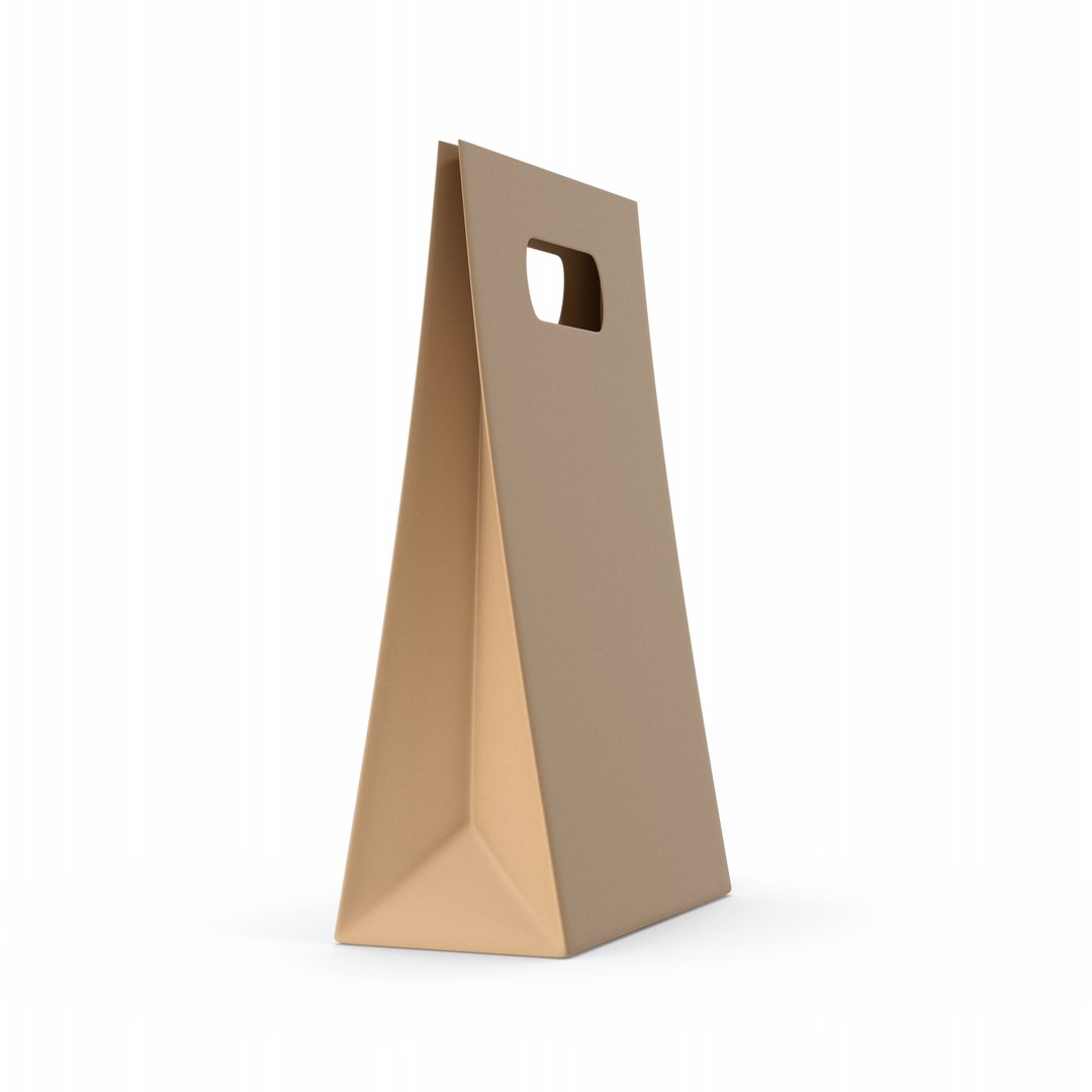 3D Paper Bag 11 Model - TurboSquid 2035561