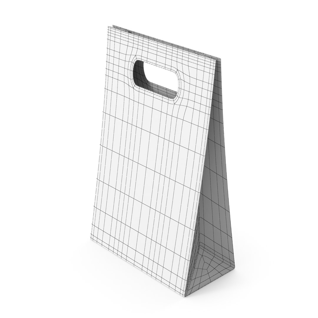 3D Paper Bag 11 Model - TurboSquid 2035561