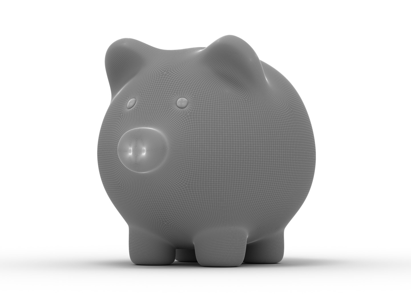 Piggy 3D Model - TurboSquid 1916563