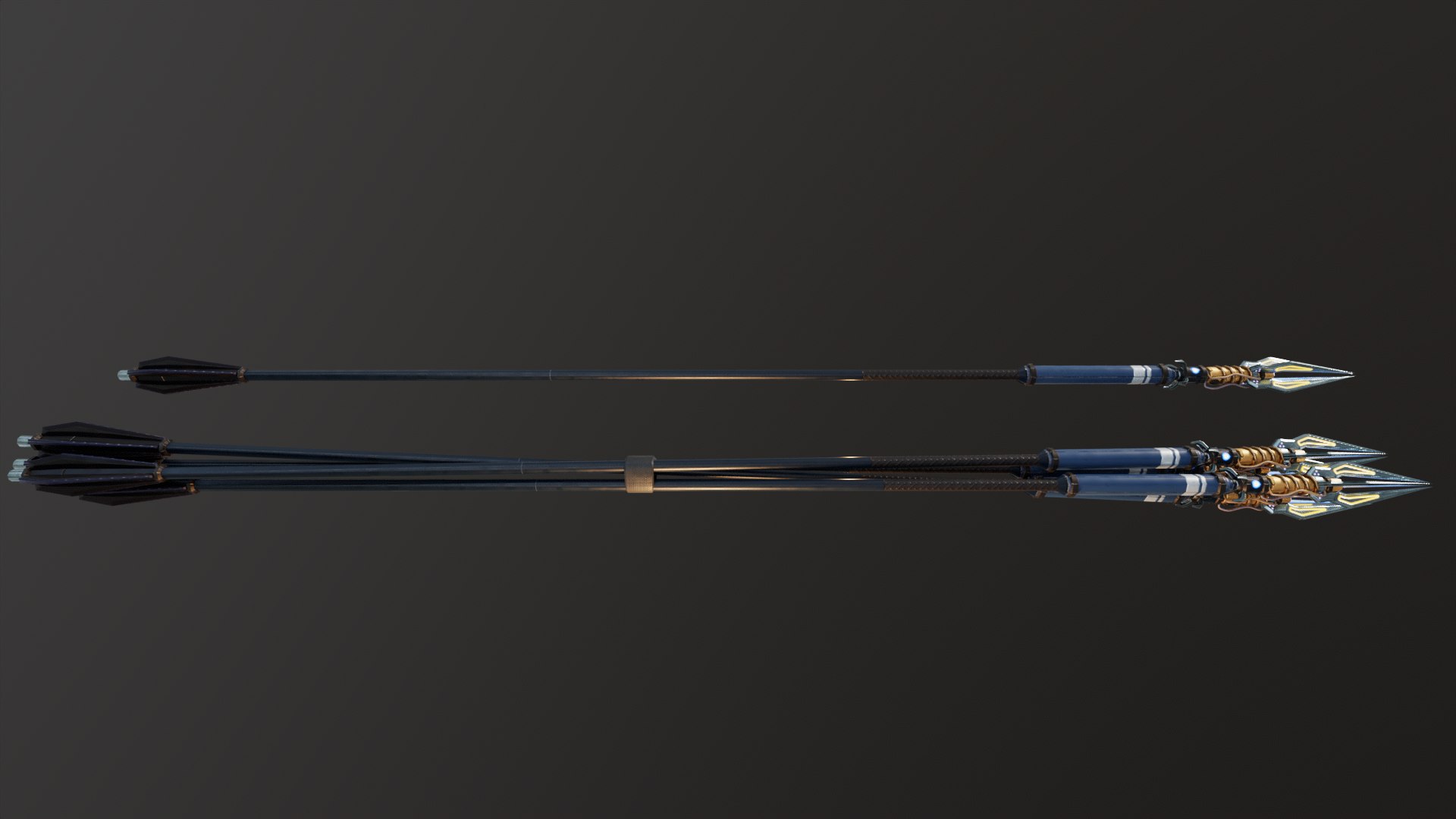Sci-Fi Electric Arrows 3D Model - TurboSquid 2279161