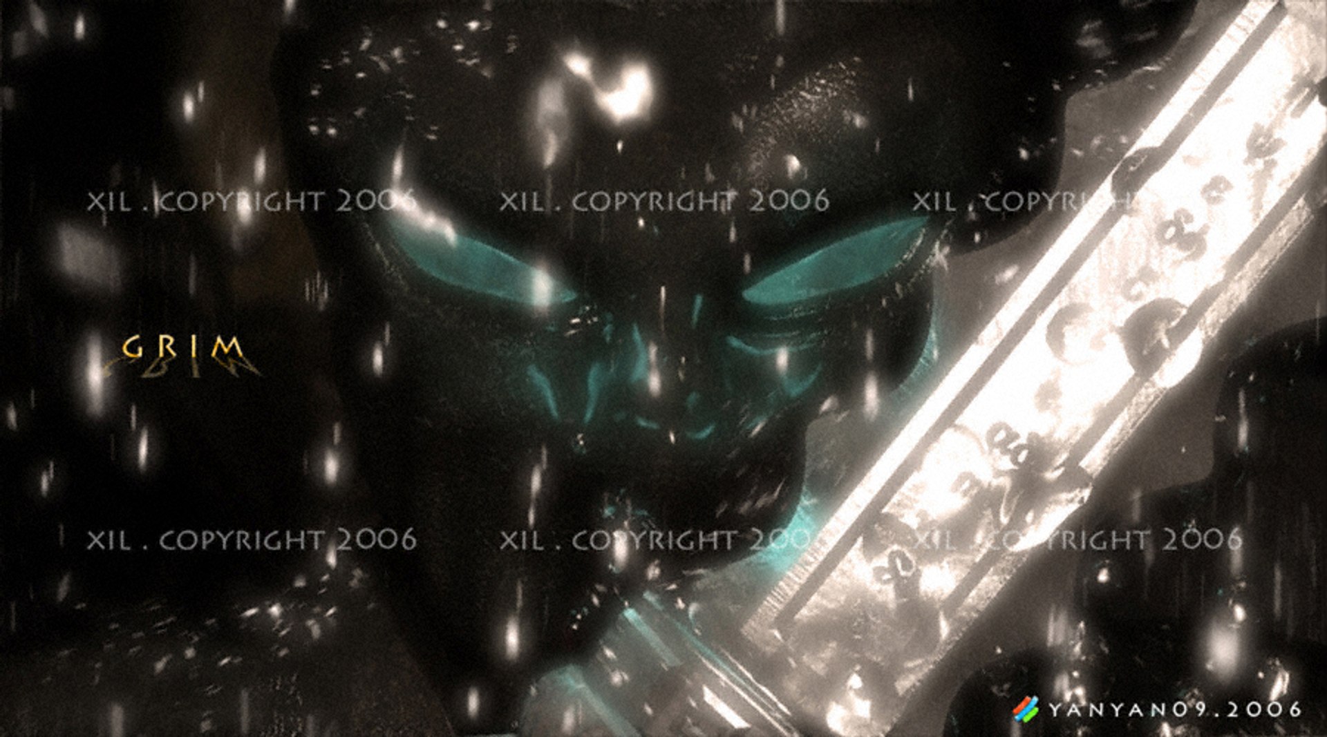 Grim Reaper Sword 3d Model