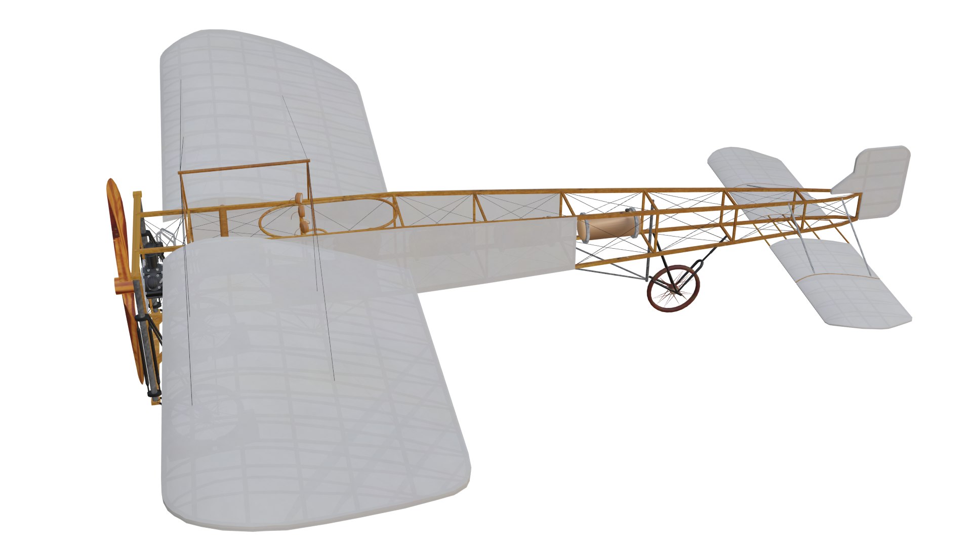 Bleriot XI 3D Model - TurboSquid 2340464