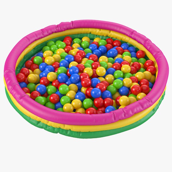 ball pit 3d model