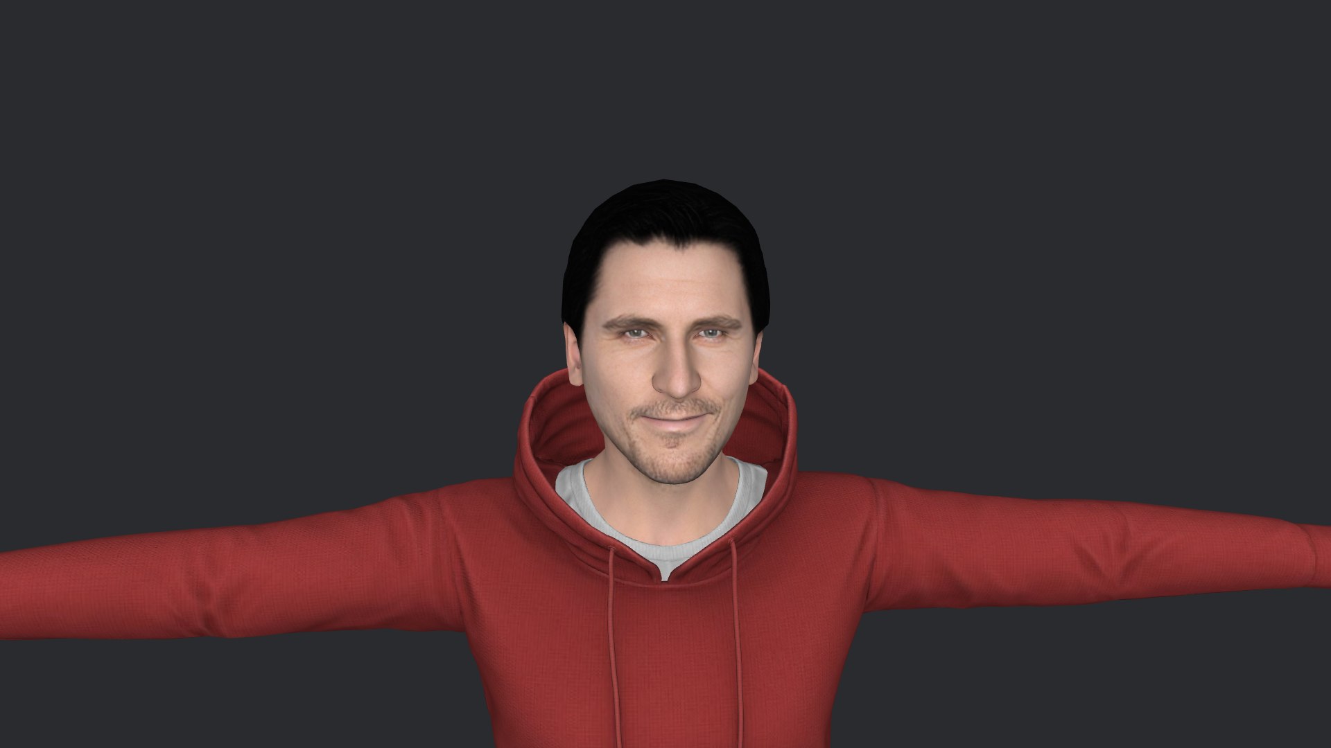 3D Christian Bale Hyper Realistic Full Body Fully Rigged 3D Character ...