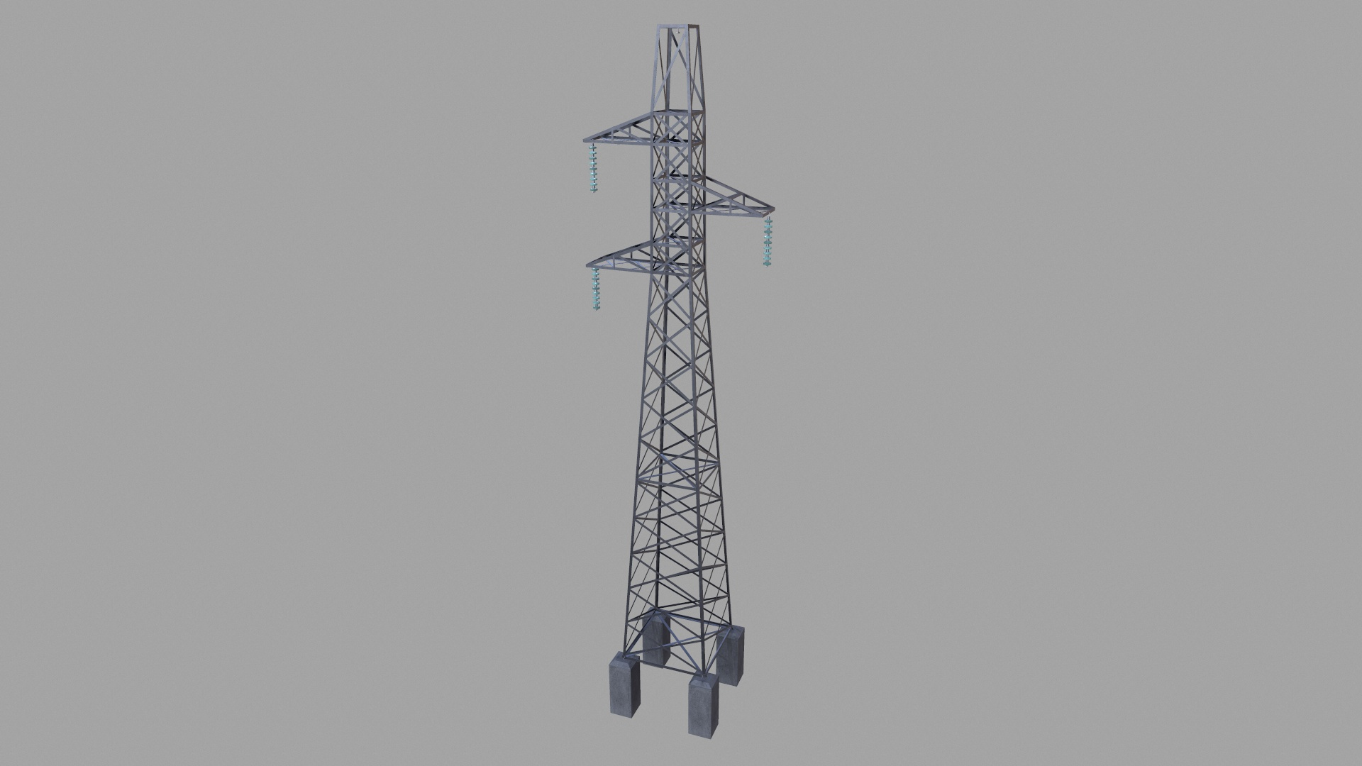 3D Model Transmission Tower 132kv Lowpoly - TurboSquid 2073644
