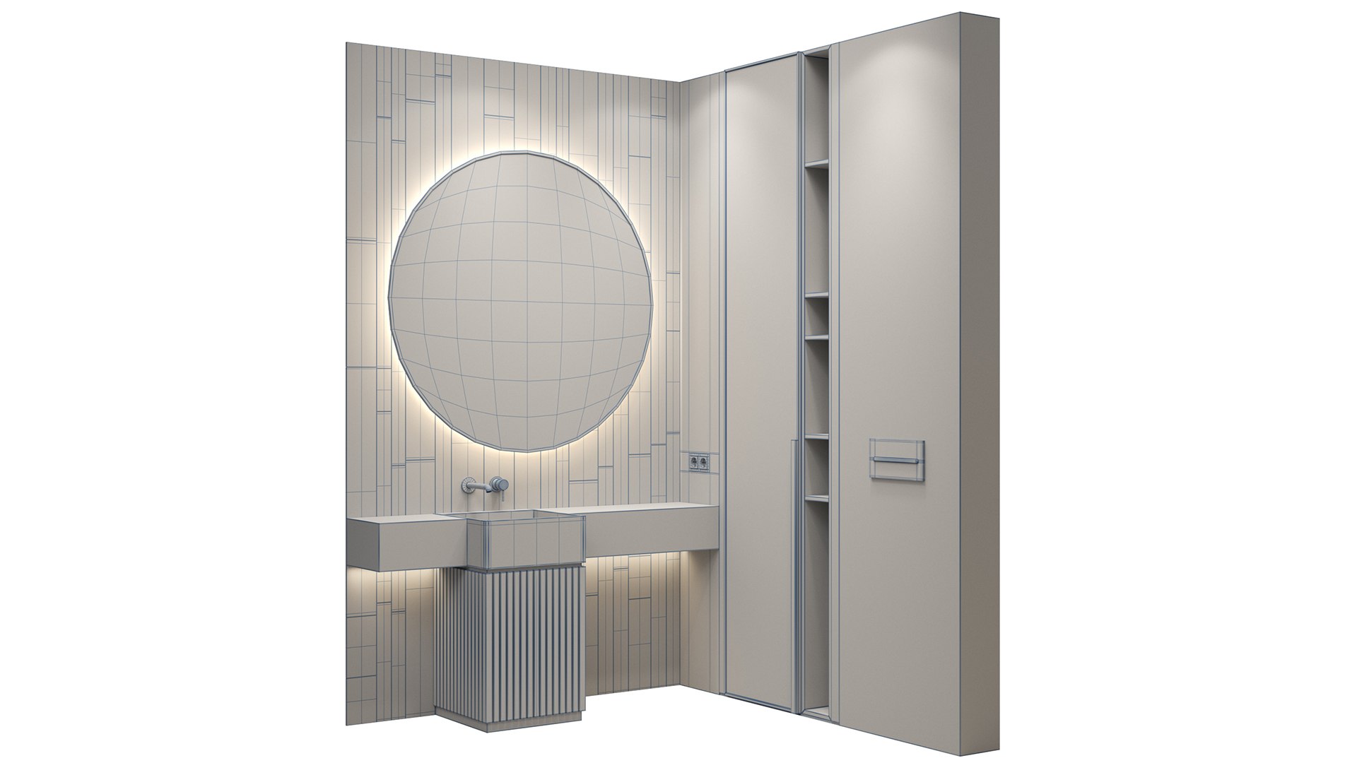 Bathroom Furniture RJ Easy Design 03 3D Model - TurboSquid 2221309